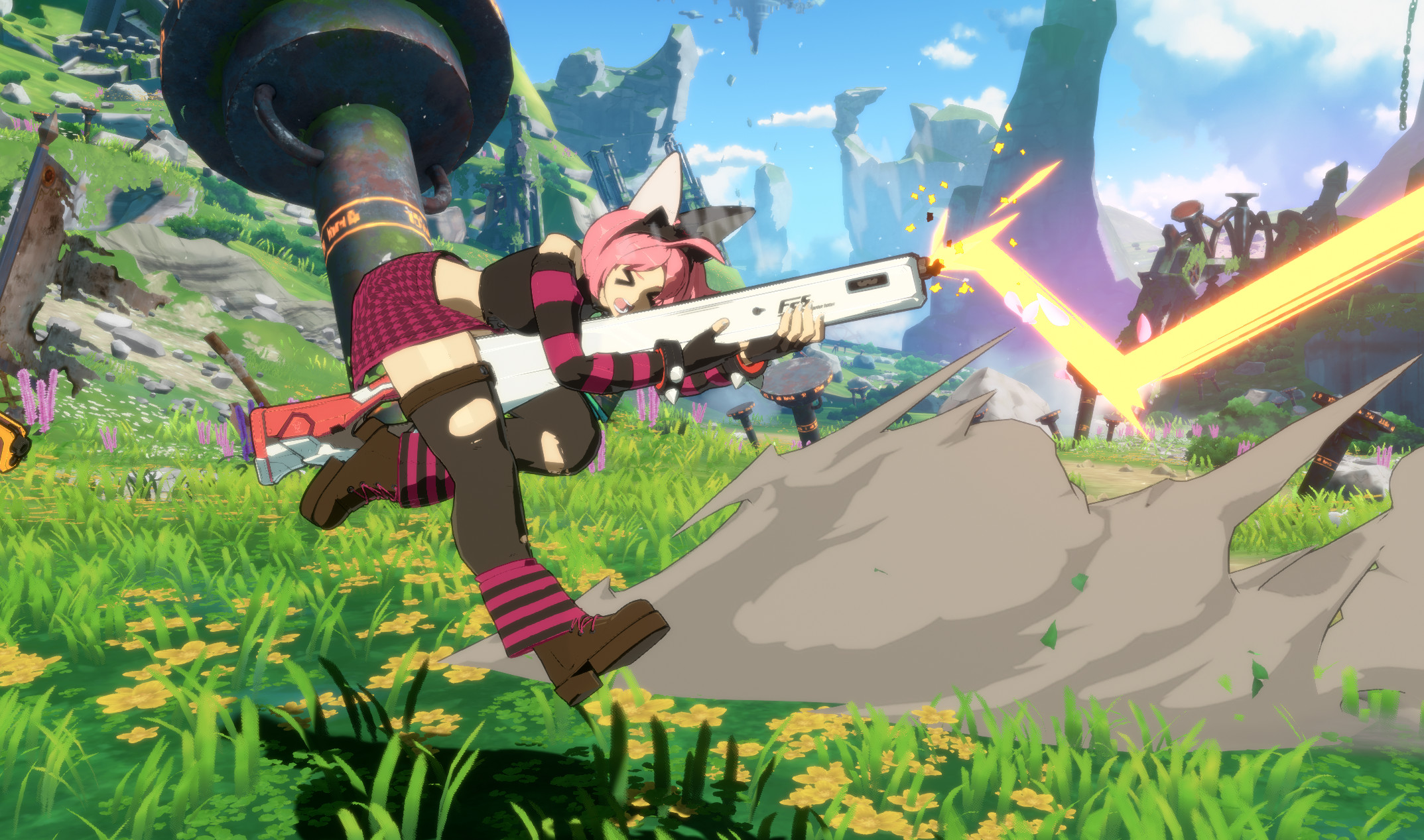 Punk Rock Elphelt Mod for GUILTY GEAR -STRIVE- | GGST Mods