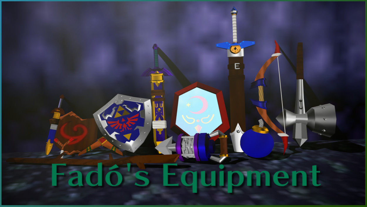 (OOT) Fadó's Equipment Mod for Ship of Harkinian (Ocarina of Time PC ...