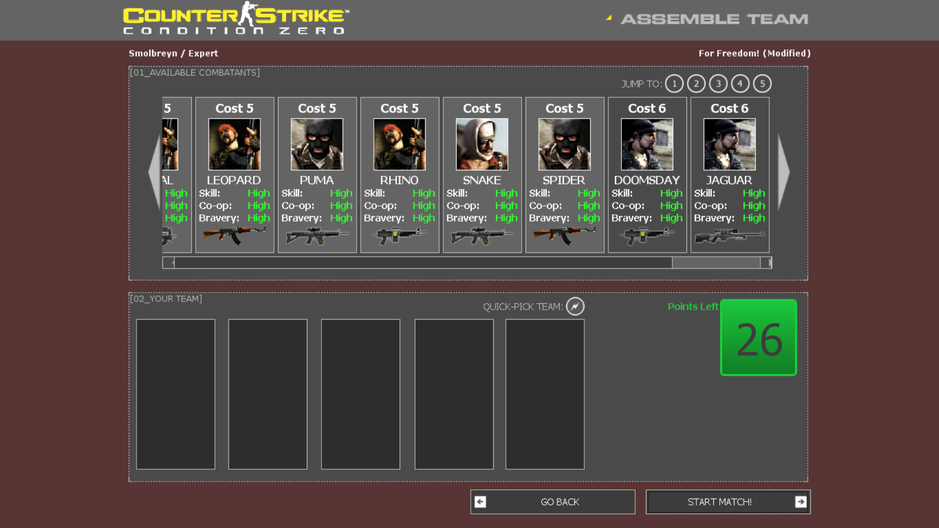 Terrorist Mission Pack - ForFreedom! (Modified) Mod for Counter-Strike ...