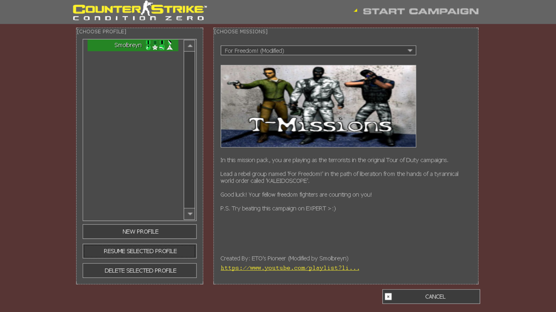 Terrorist Mission Pack - ForFreedom! (Modified) Mod for Counter-Strike ...