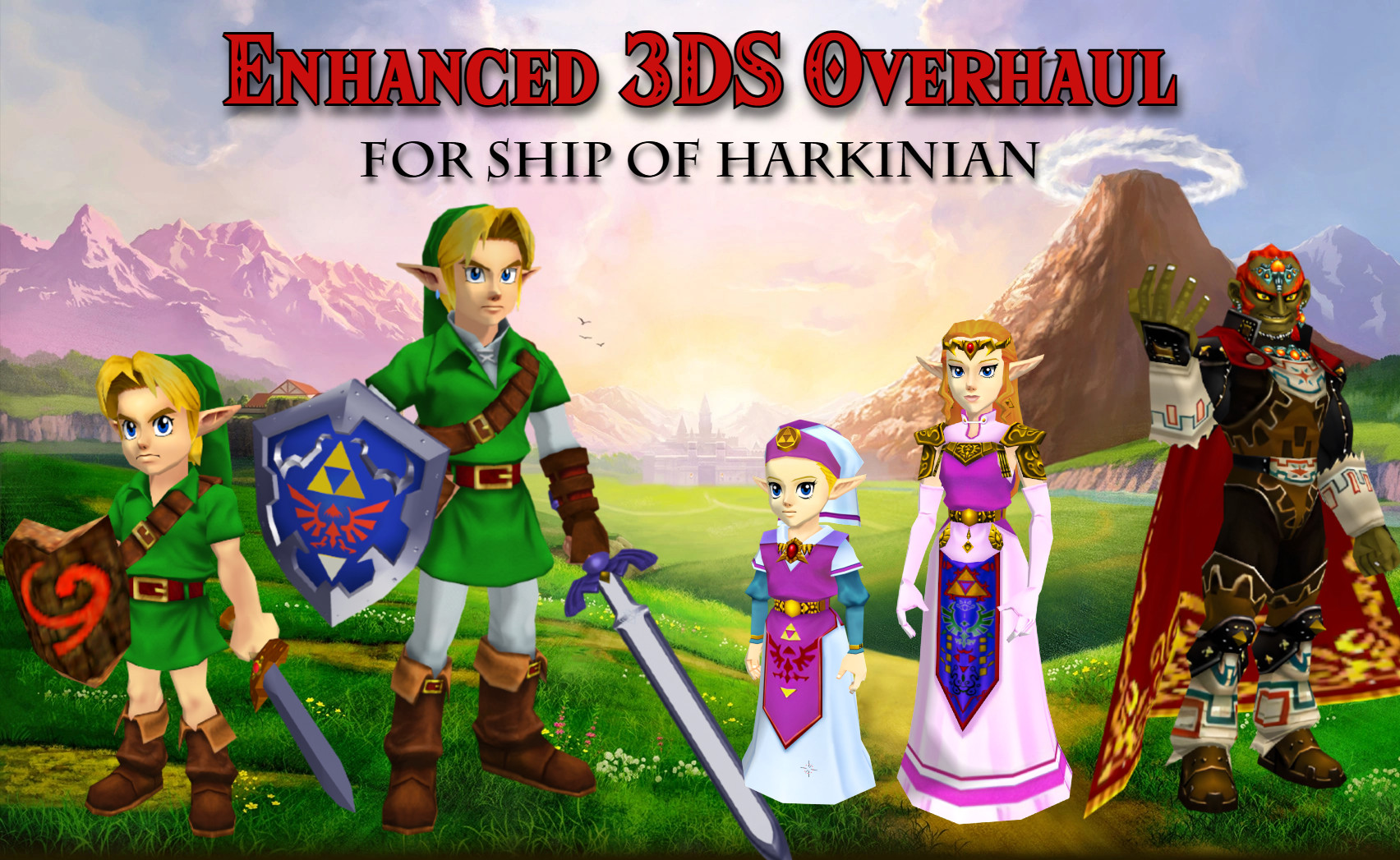 Enhanced 3DS Overhaul Mod for Ship of Harkinian (Ocarina of Time PC ...