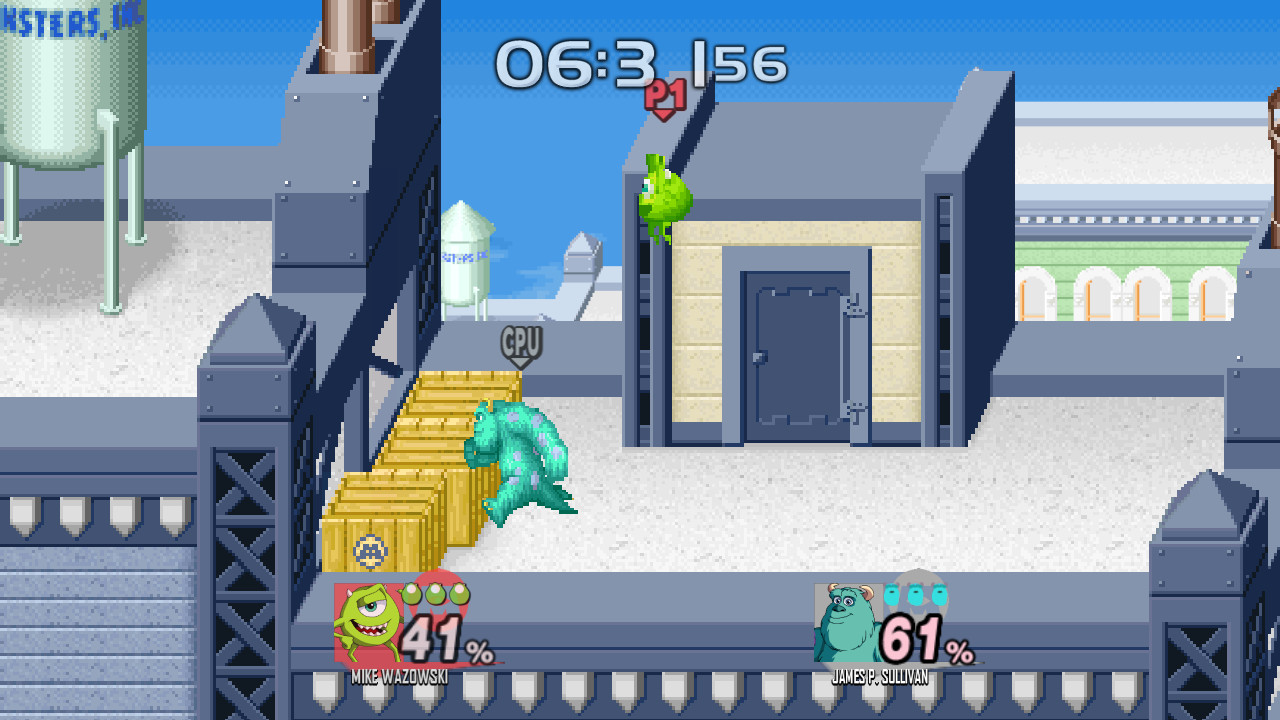 Monstropolis - Monsters Inc. (CMC+) Mod for Super Smash Bros. Crusade ...