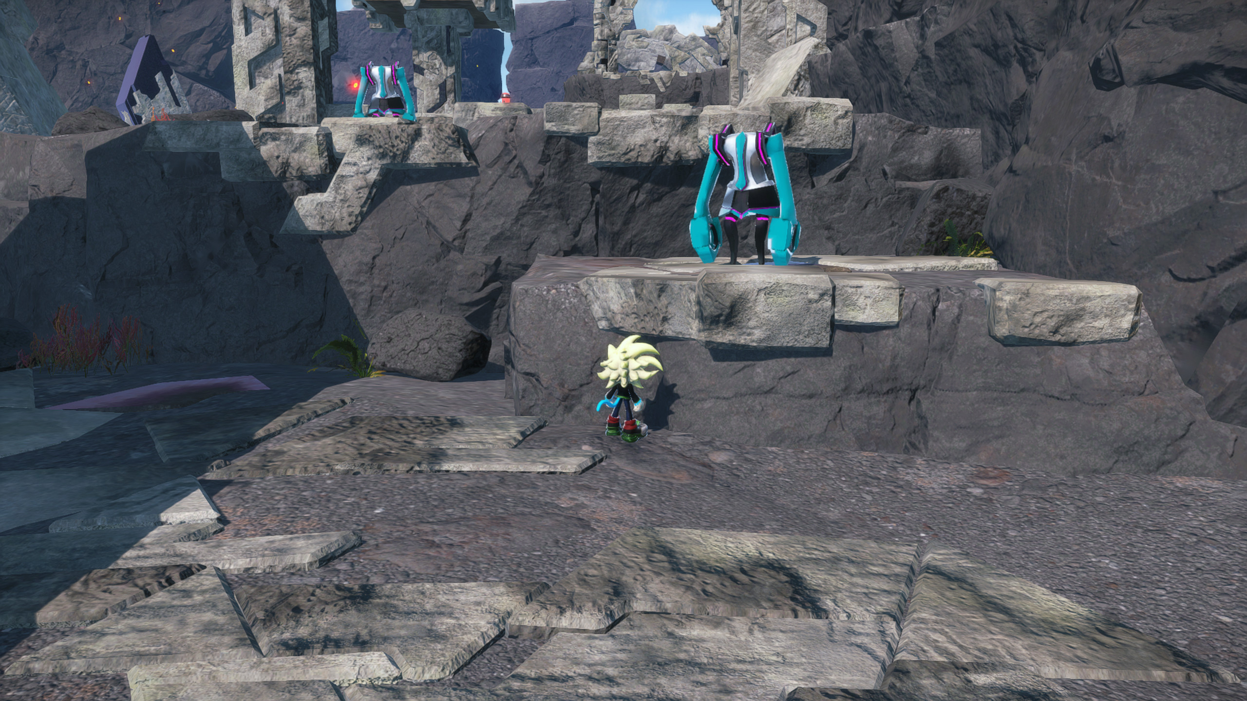 Miku and Teto Soldiers Mod for Shadow Generations | SXSGShadow Mods