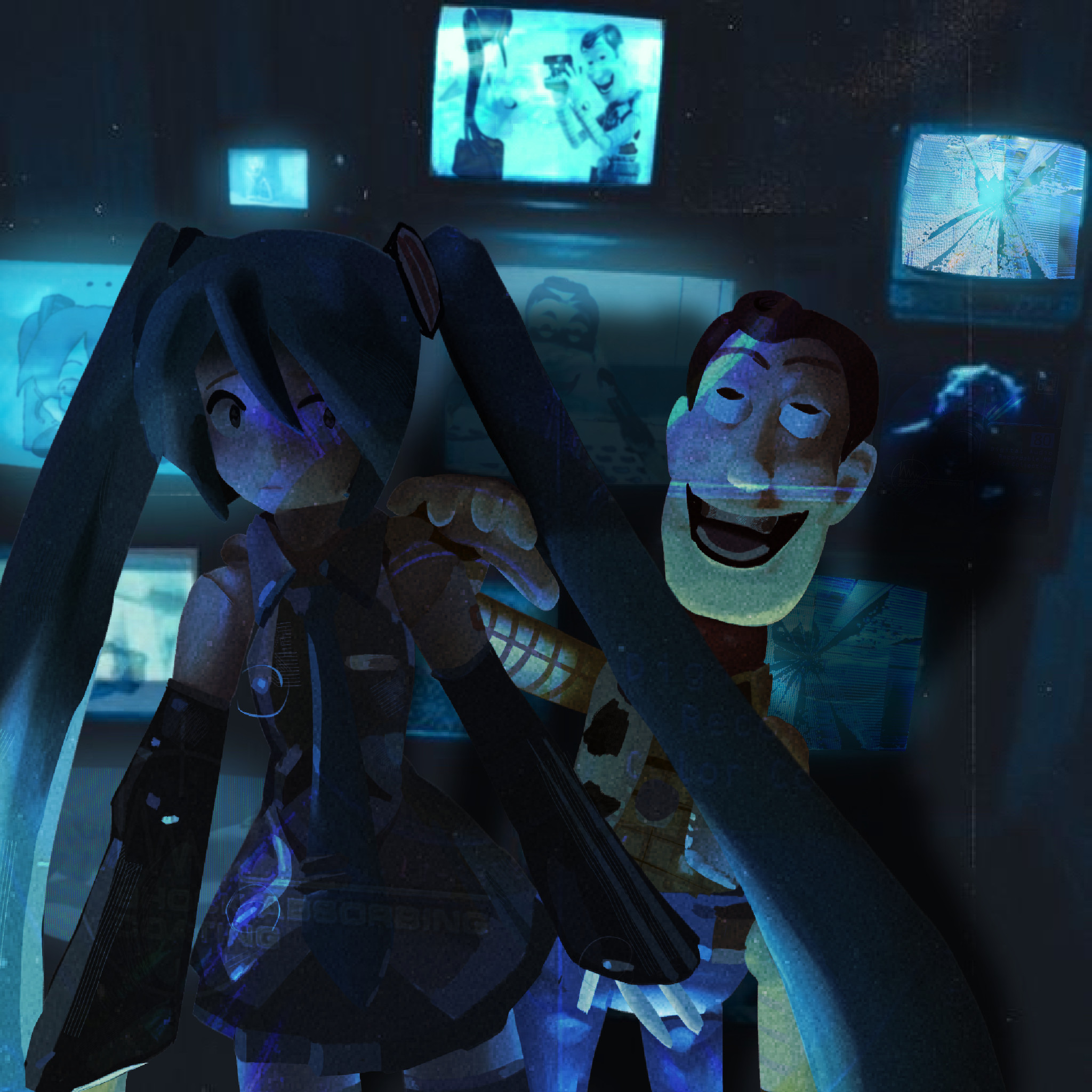 PULLSTRING. (Creepy Woody v. Miku) Mod for Friday Night Funkin' | FNF Mods