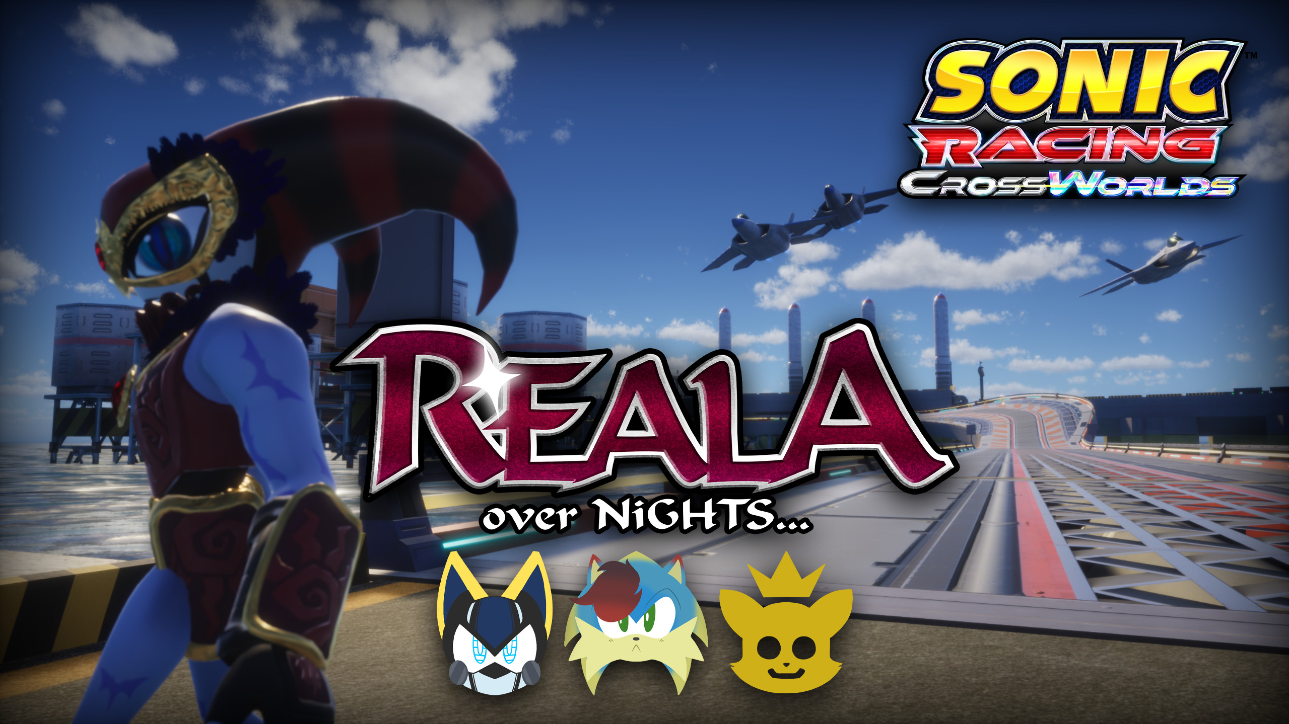 Reala Over NiGHTS Mod for Sonic Racing: CrossWorlds | SR:CW Mods