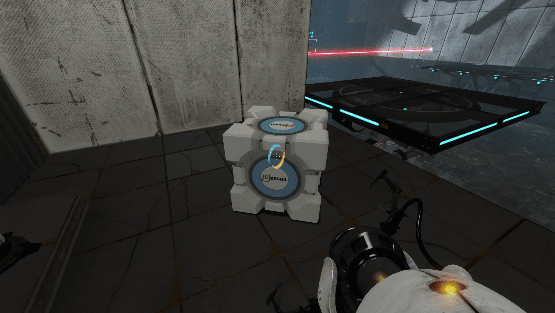 JcJenson cubes Mod for Portal 2 | P2 Mods