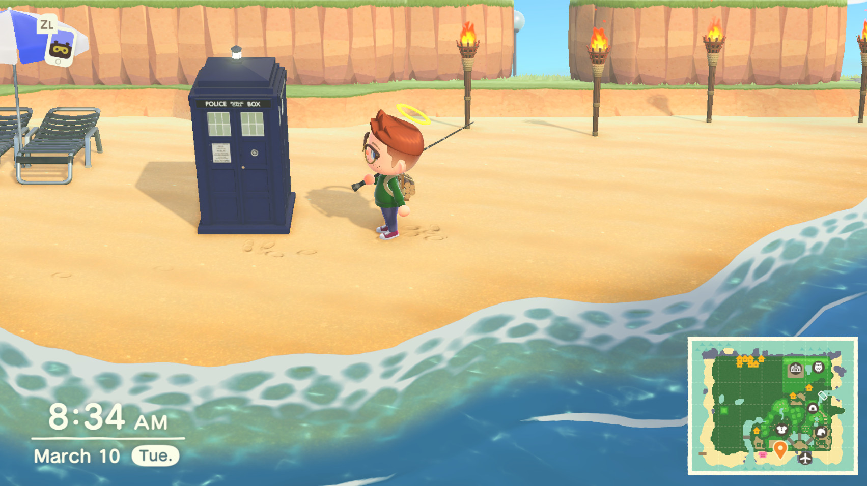Tardis Diy Recipe Mod for Animal Crossing: New Horizons | ACNH Mods