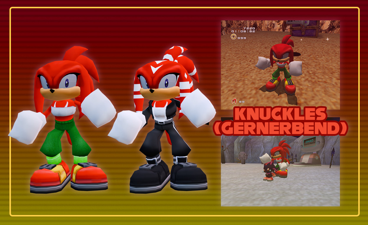 Knuckles (Genderbend) Mod for Sonic Adventure 2 | SA2 Mods