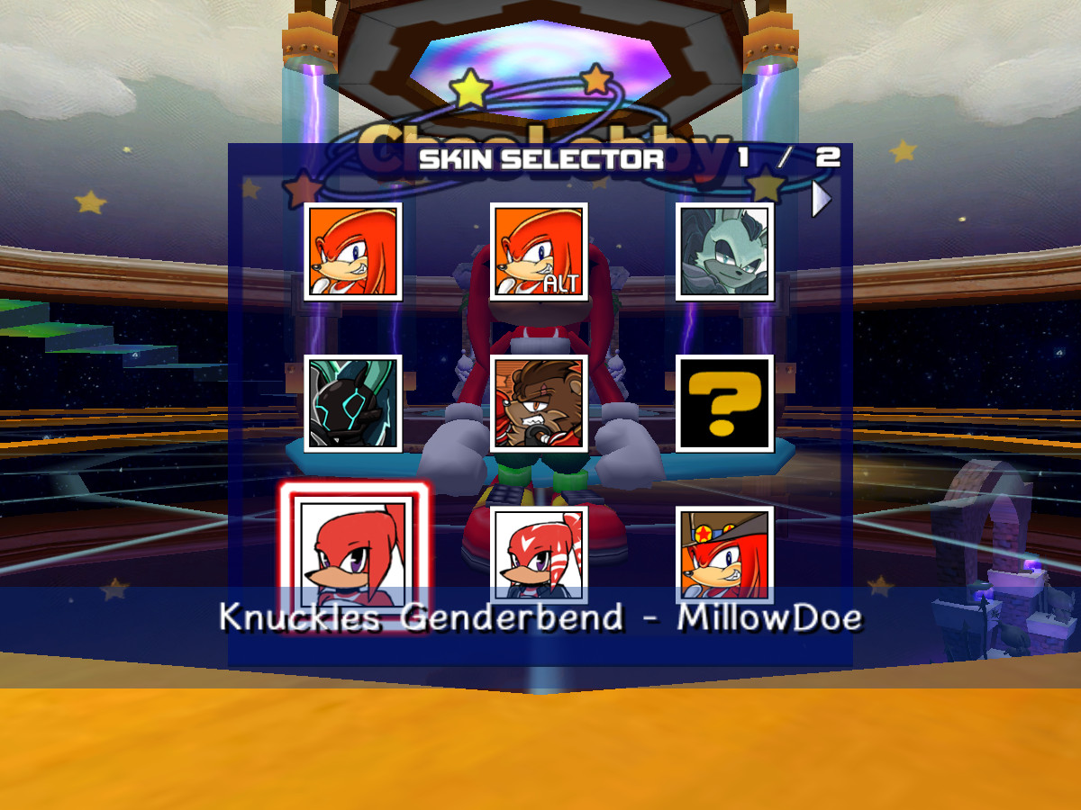 Knuckles (Genderbend) Mod for Sonic Adventure 2 | SA2 Mods