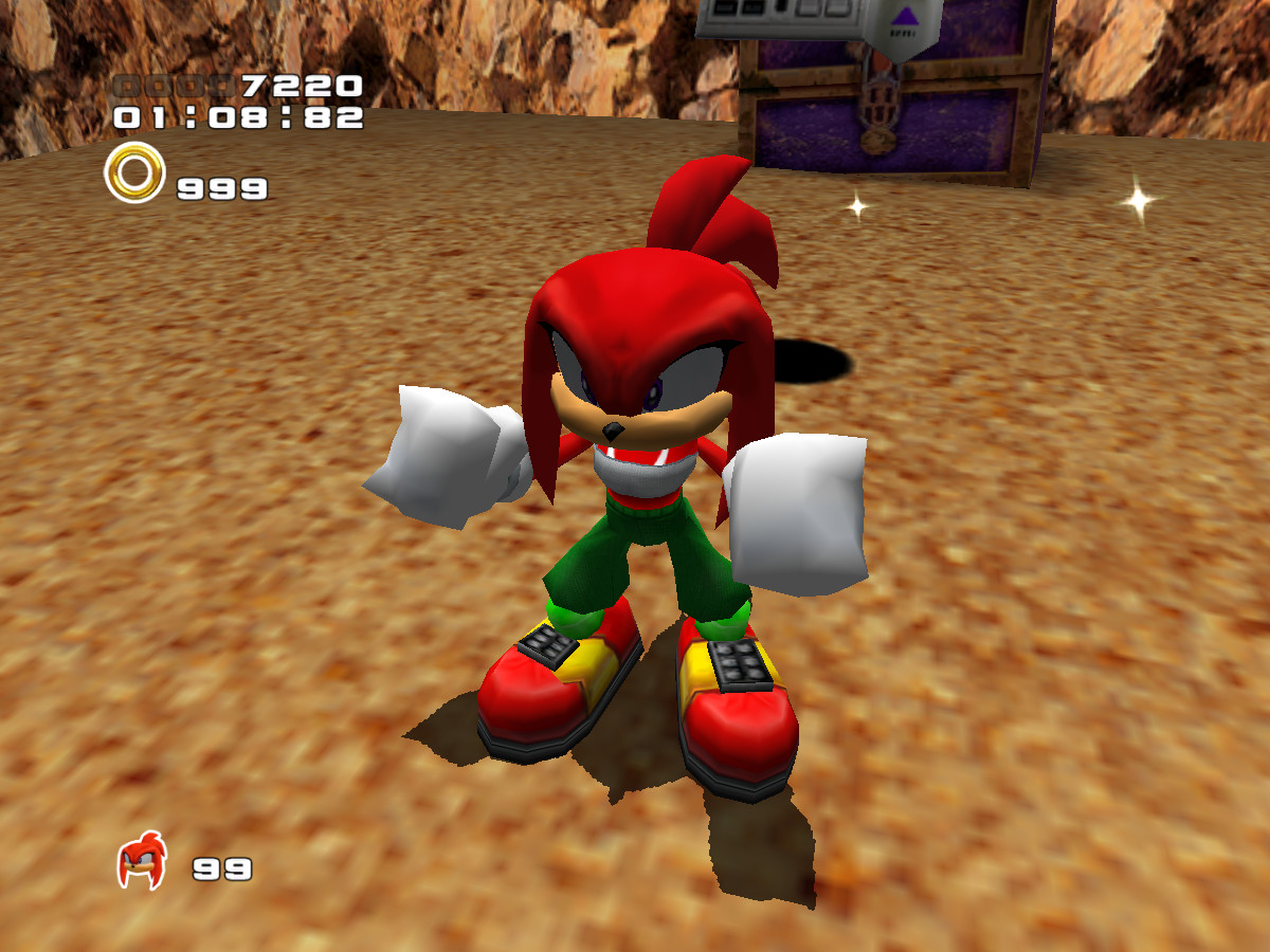 Knuckles (Genderbend) Mod for Sonic Adventure 2 | SA2 Mods