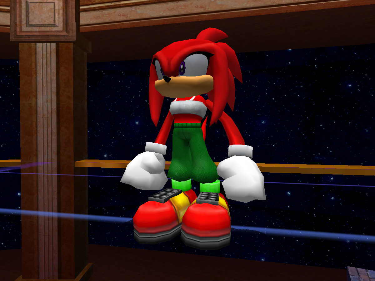 Knuckles (Genderbend) Mod for Sonic Adventure 2 | SA2 Mods