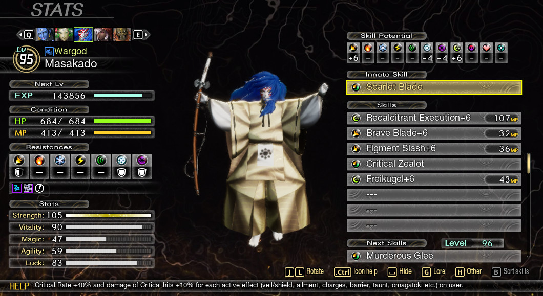Fixed and Detailed Innate Skill Descriptions Mod for Shin Megami Tensei ...