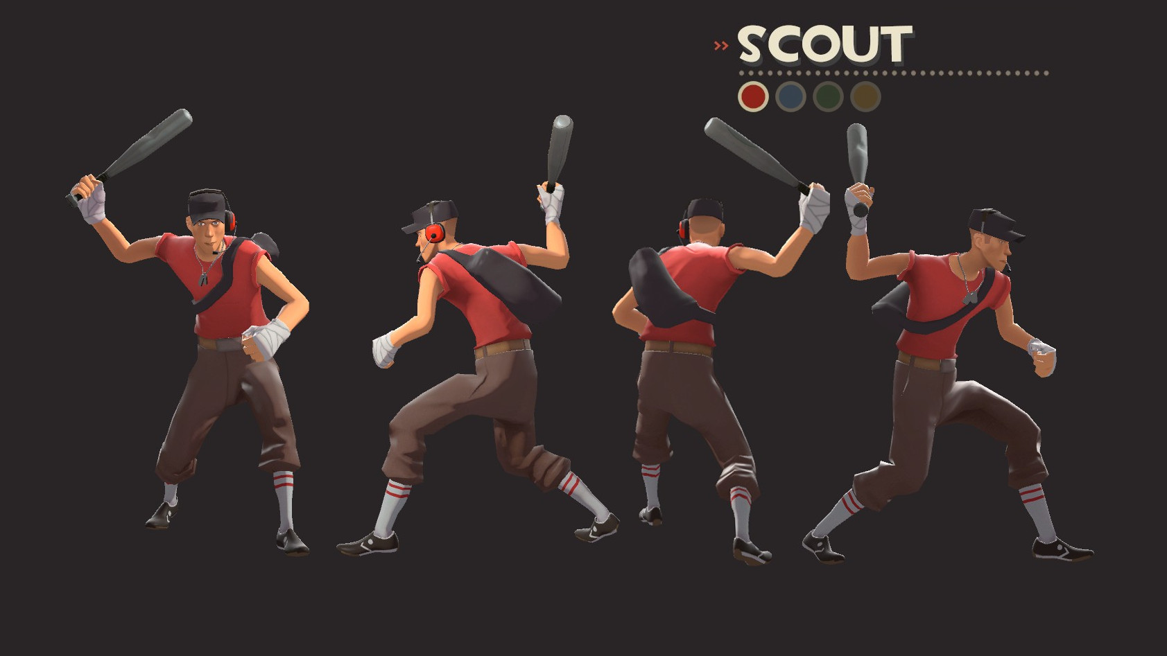Trailer 1 Inspired Scout Retexture Mod for Team Fortress 2 Classified ...