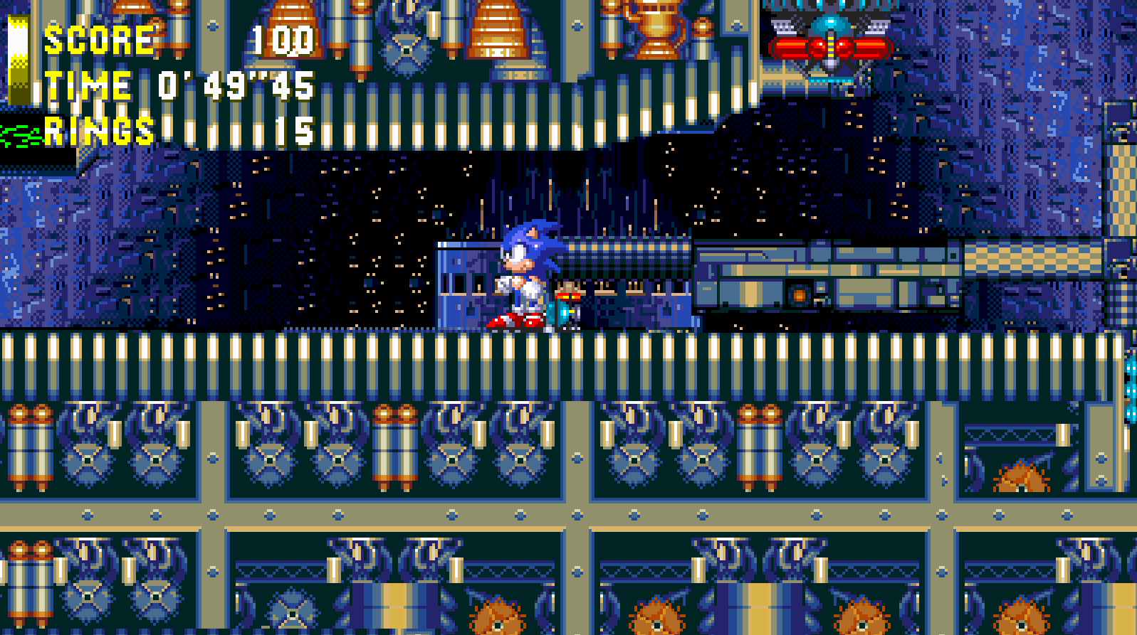 Tenna-like Death Egg Background Mod for Sonic 3 A.I.R. | S3AIR Mods
