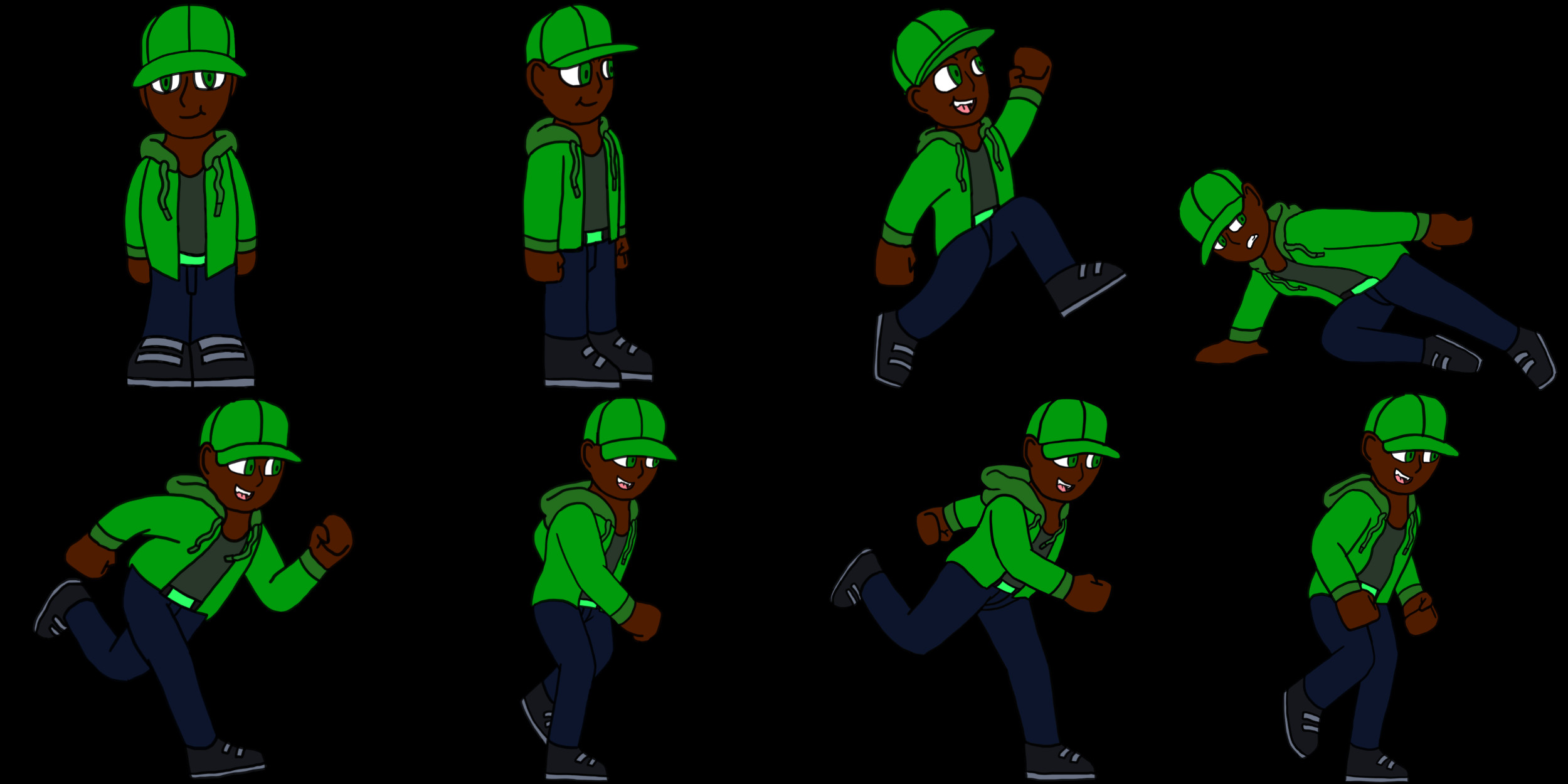 Green (OC) Mod for Party Project | PProject Mods