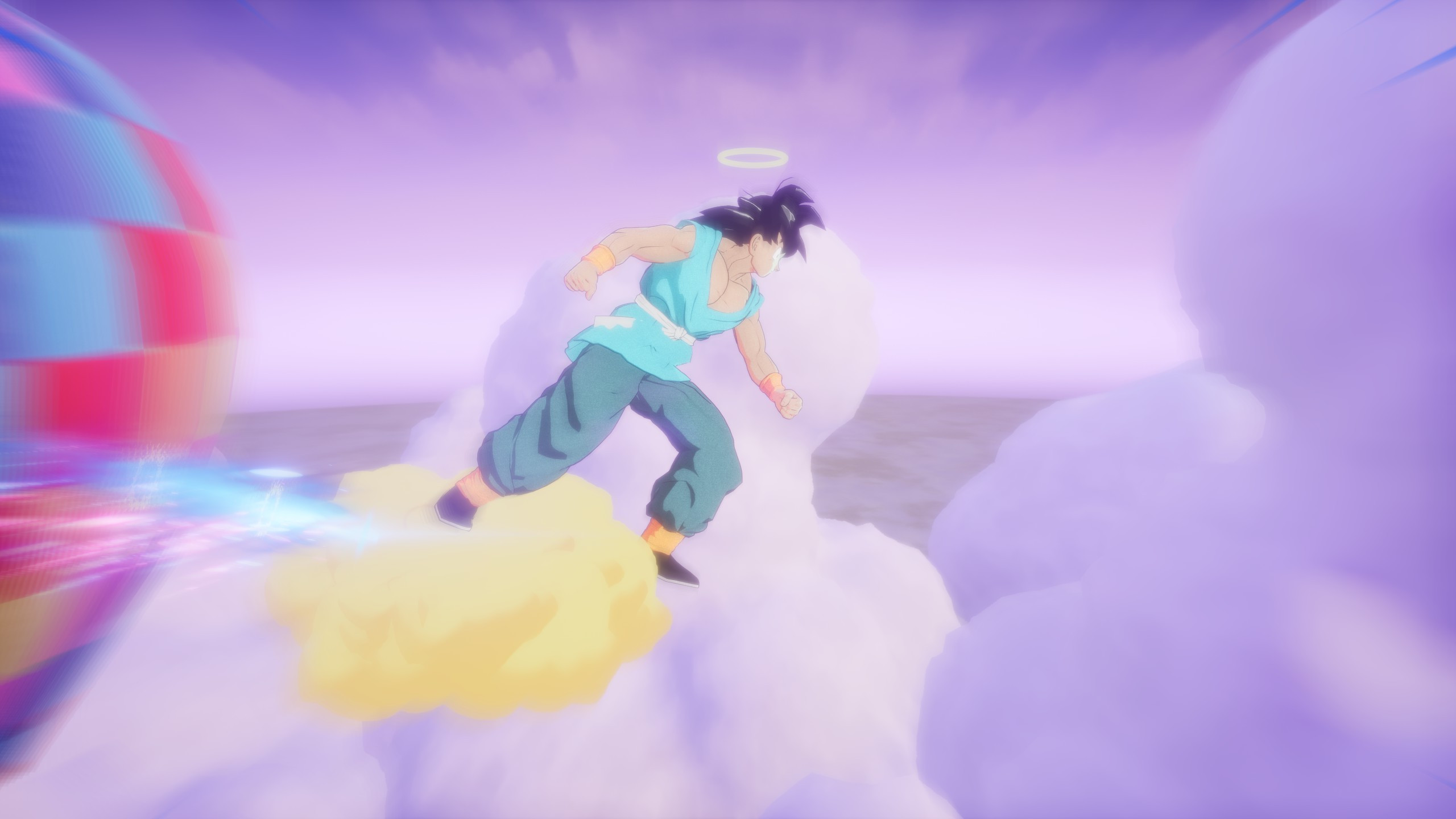 Goku Over Ichiban (+ Flying Nimbus) Mod for Sonic Racing: CrossWorlds ...
