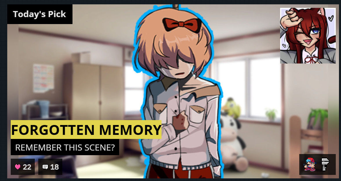 FORGOTTEN MEMORY Mod for Friday Night Funkin' | FNF Mods