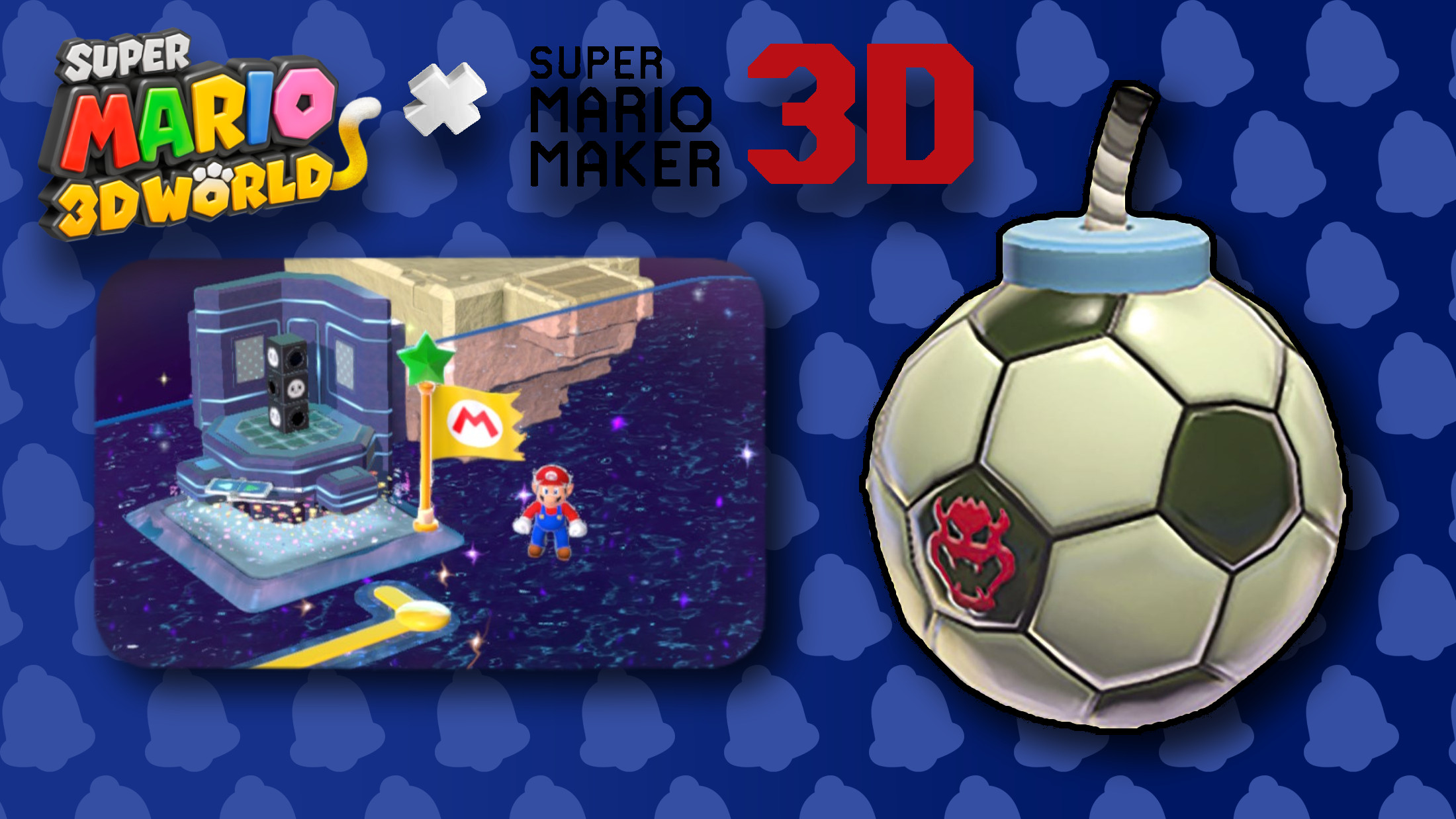 Kick-Bomb Battlefield Mod for Super Mario 3D World + Bowser's Fury ...