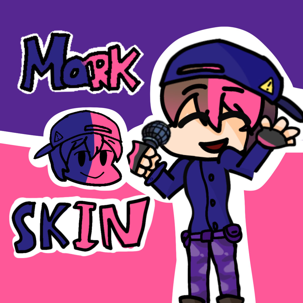 FNF Psych Engine Online RMark Skin! Mod for Friday Night Funkin' | FNF Mods