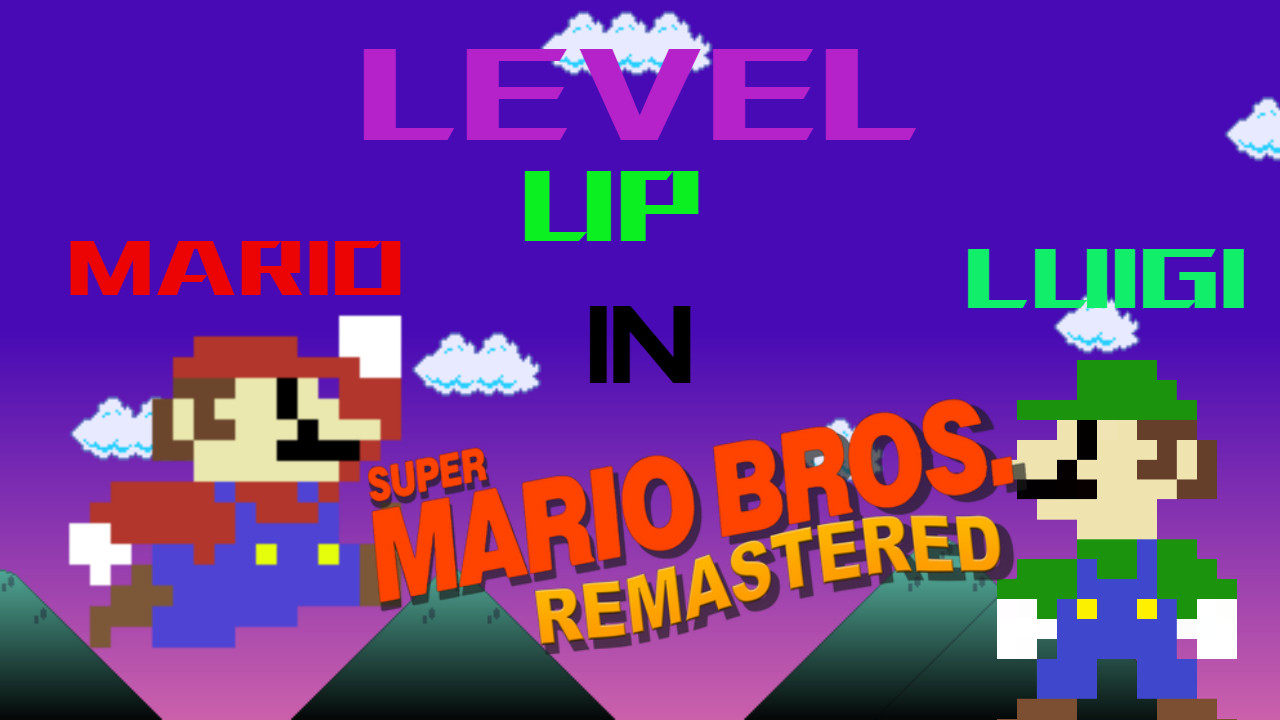 Level UP Characther Pack Mod for Super Mario Bros. Remastered ...