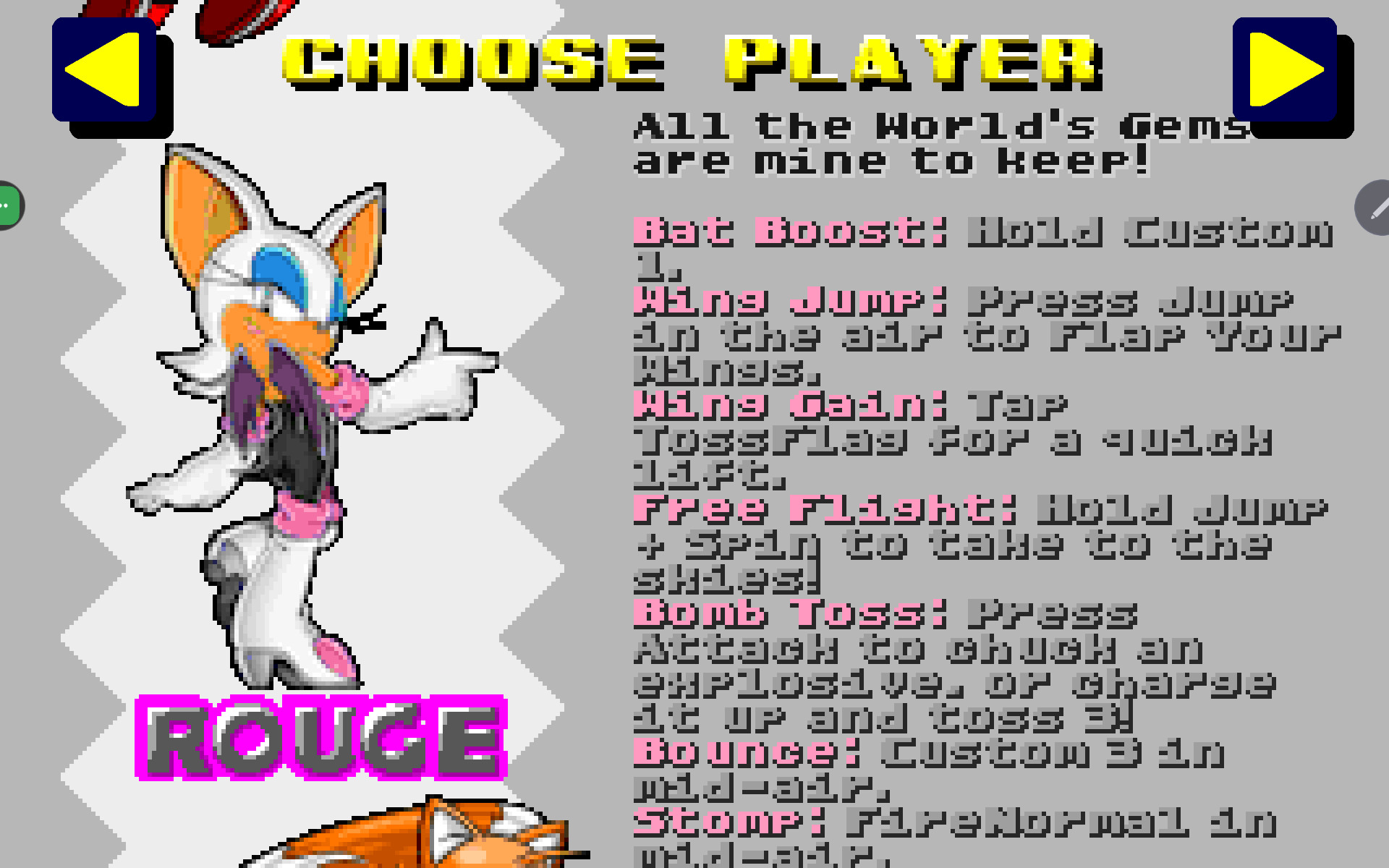 Ultimate Rouge Mod for Sonic Robo Blast 2 | SRB2 Mods