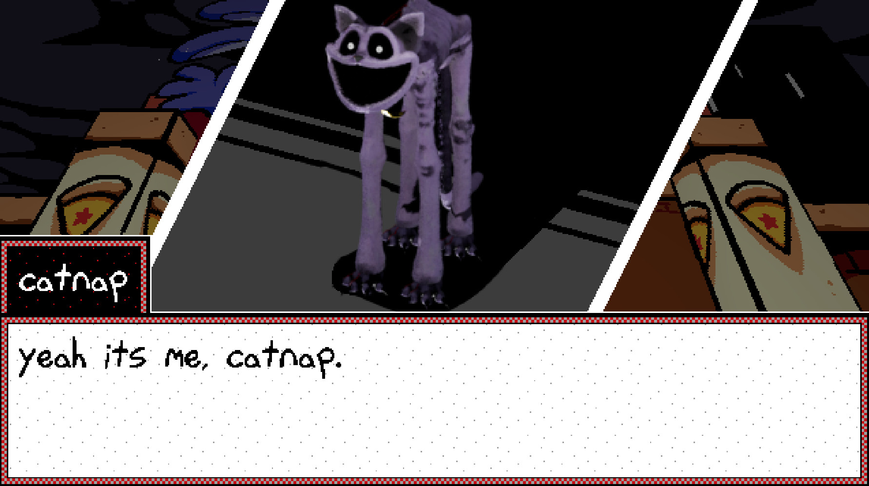 playable catnap guard Mod for Five Nights at Frickbear's 3 | FB3 Mods
