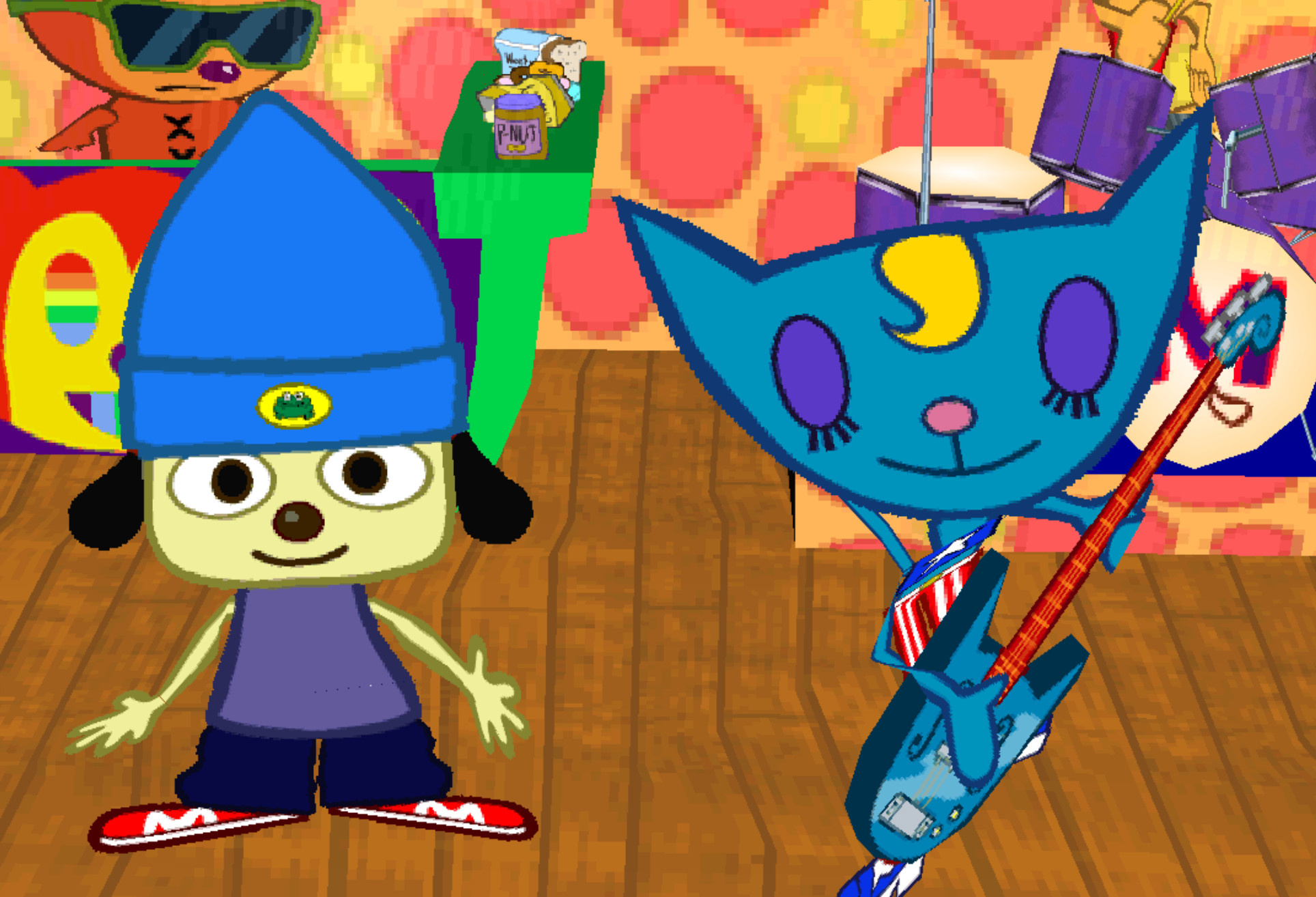 Blue Hat Mod Mod for Um Jammer Lammy | UJL Mods