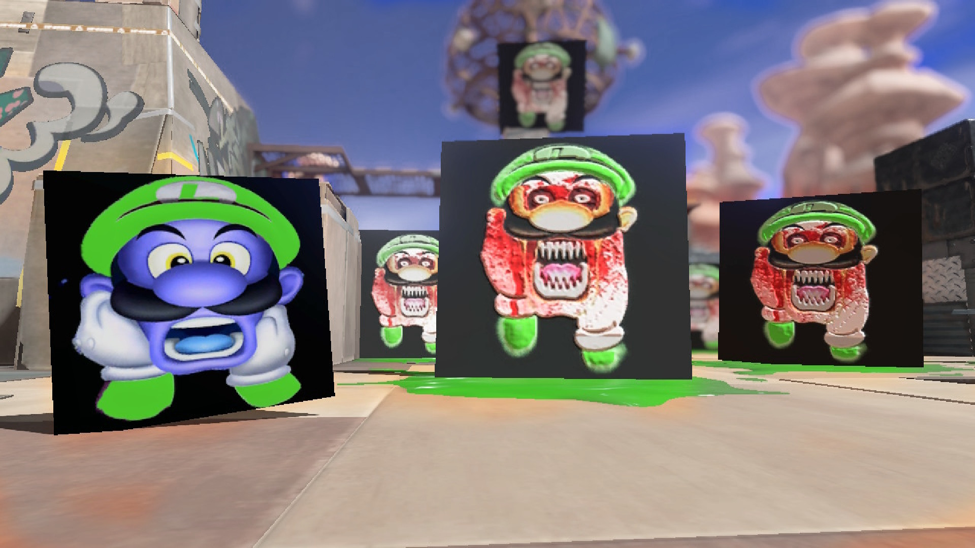 Maltigi Over Super Chump + Wega Autobomb Mod for Splatoon 3 | Splatoon ...