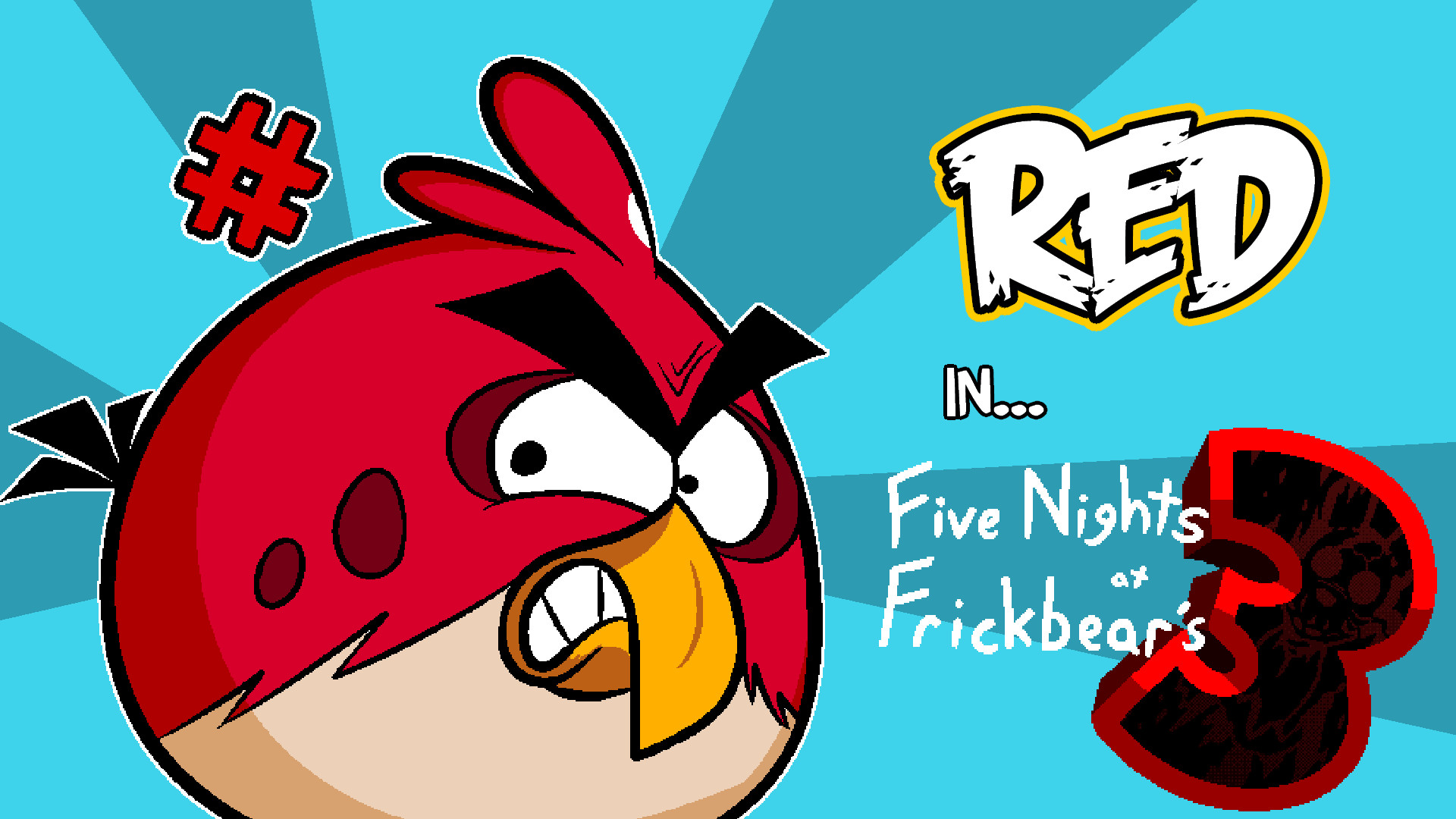 Red (Angry Birds) Mod for Five Nights at Frickbear's 3 | FB3 Mods
