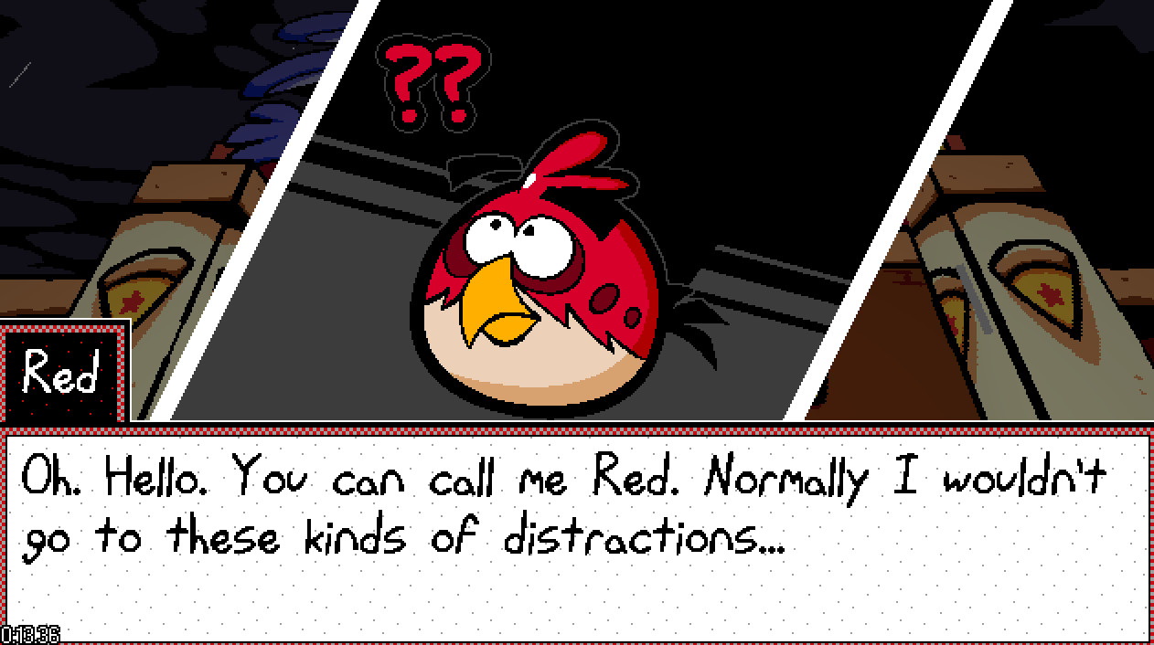 Red (Angry Birds) Mod for Five Nights at Frickbear's 3 | FB3 Mods