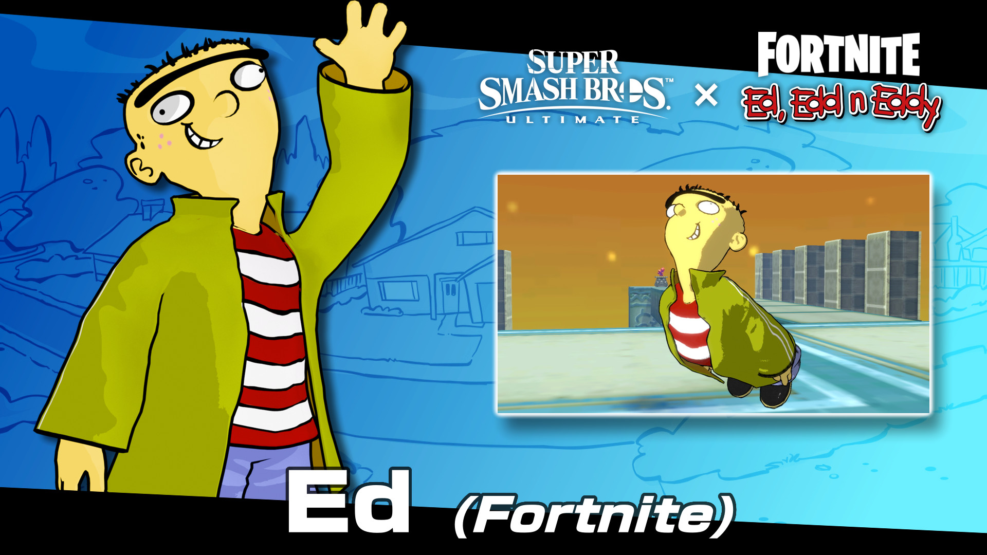 Ed (Fortnite) Mod for Super Smash Bros. Ultimate | SSBU Mods