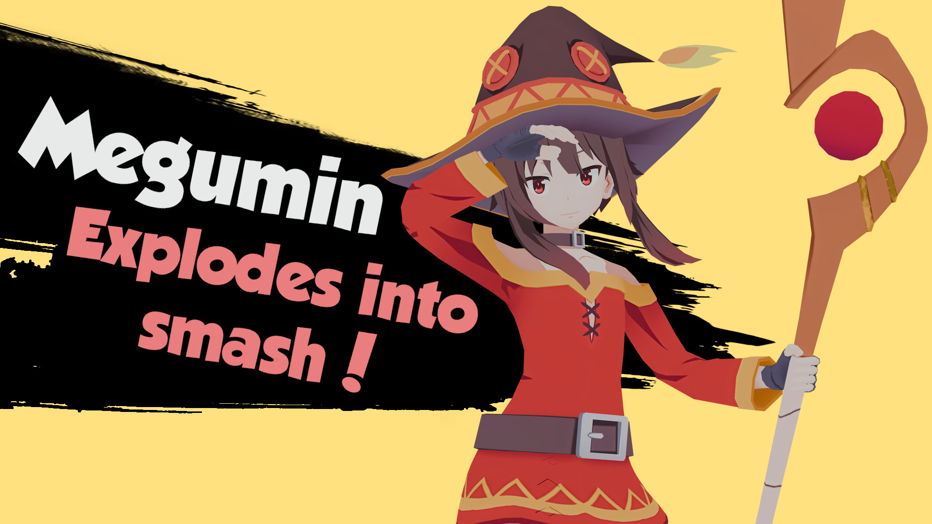 (Moveset) Megumin Mod for Super Smash Bros. Ultimate | SSBU Mods