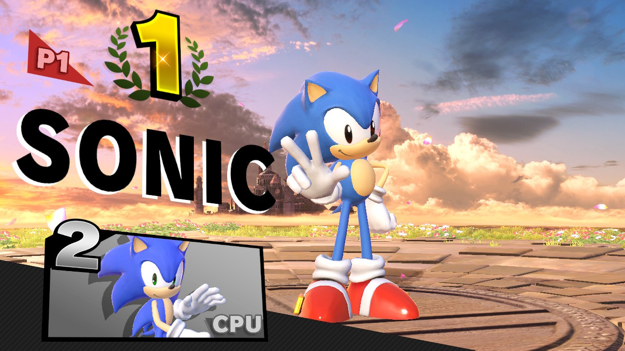 Sonic Win Animation (Sonic Racing: CrossWorlds) Mod for Super Smash ...