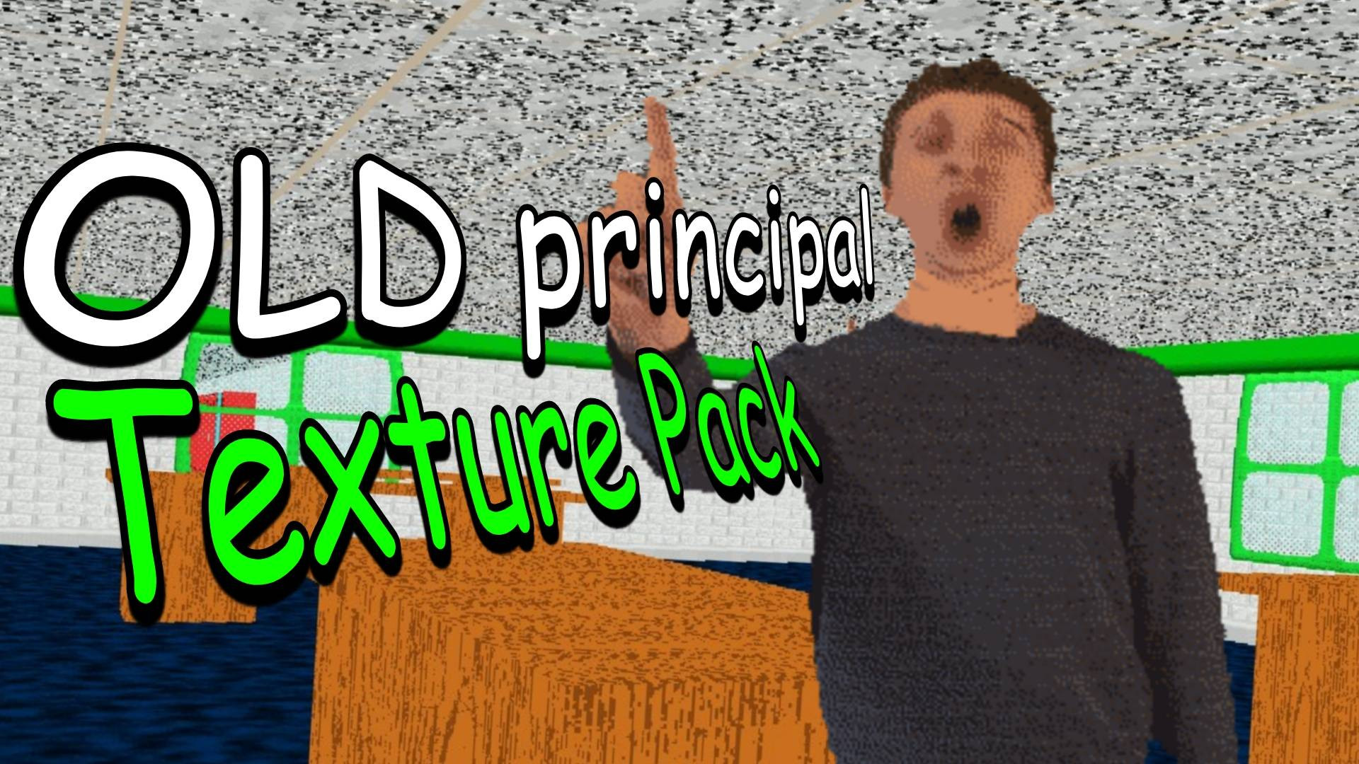 (0.14.X) BB+ Old Principal sprite Mod for Baldi's Basics | Baldi Mods