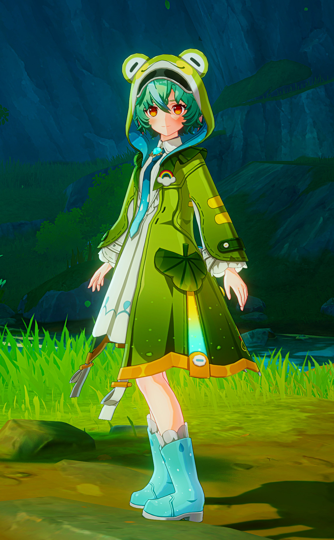 Drip Drop Ribbit Sucrose (toggles) Mod for Genshin Impact | GI Mods