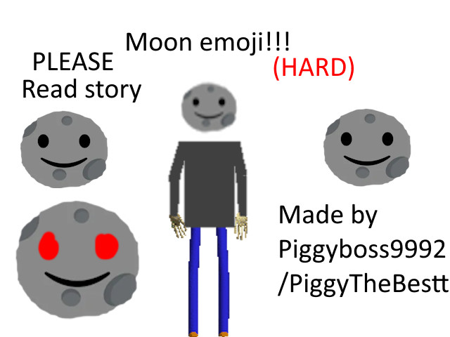 Moon Emoji Mod for Baldi's Basics | Baldi Mods