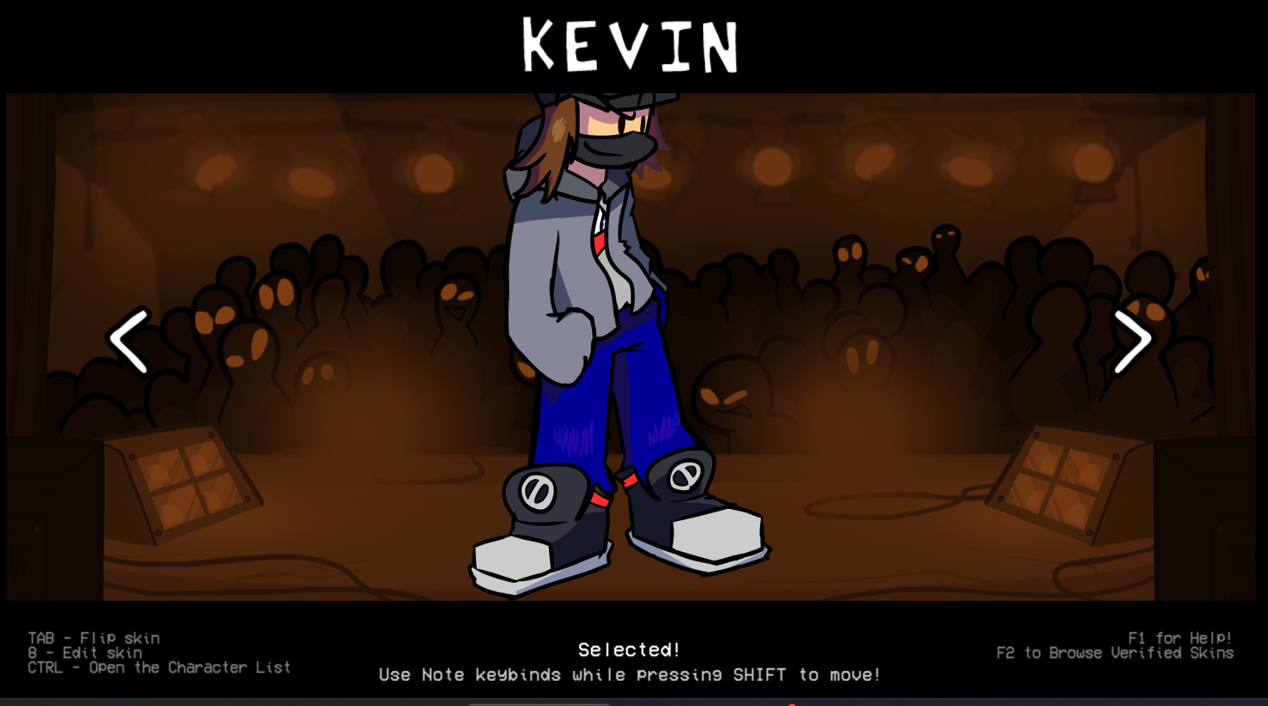 [Psych Online] kev skin (OC) Mod for Friday Night Funkin' | FNF Mods