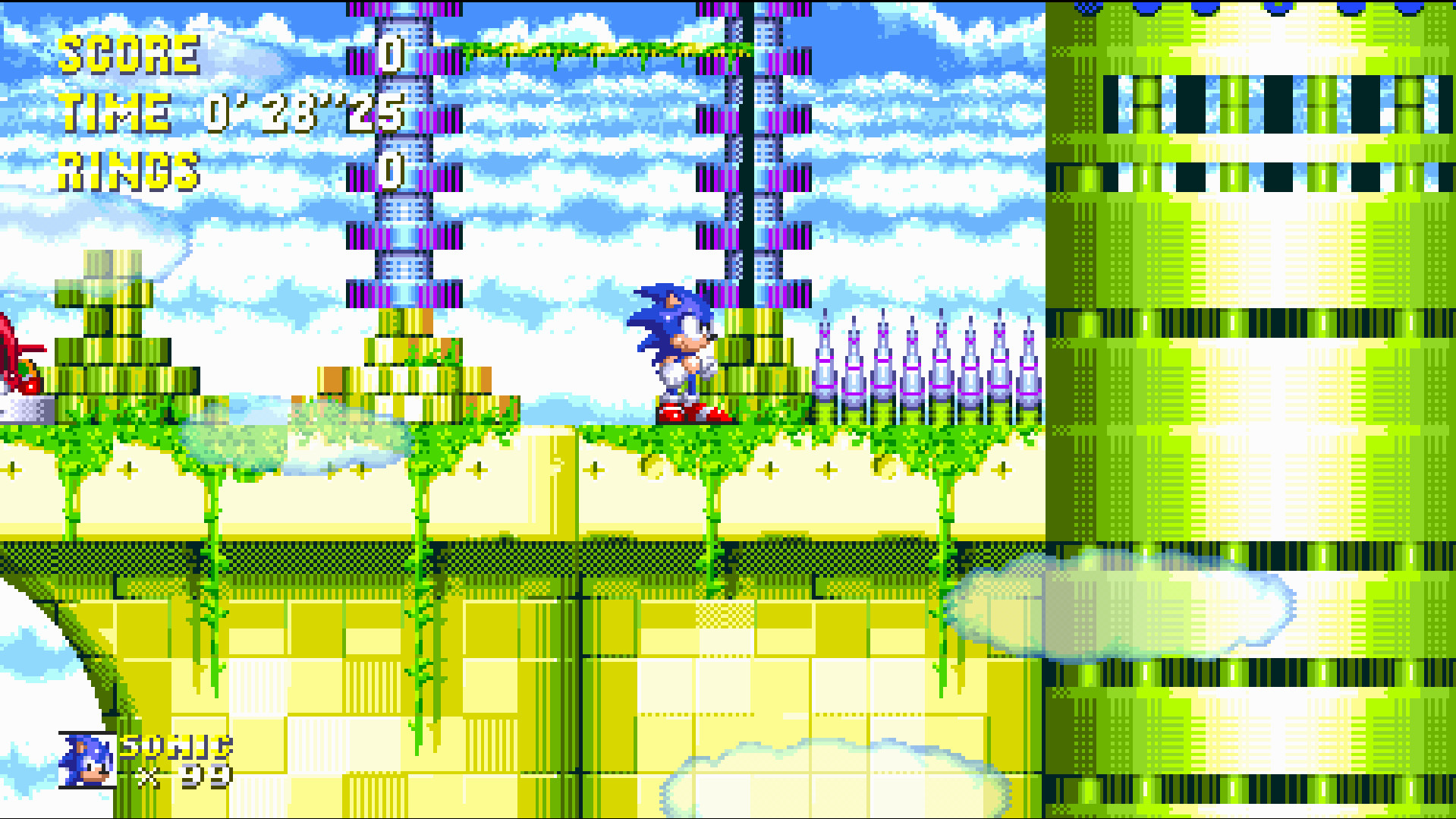 Zone Stylized Spikes Mod for Sonic 3 A.I.R. | S3AIR Mods