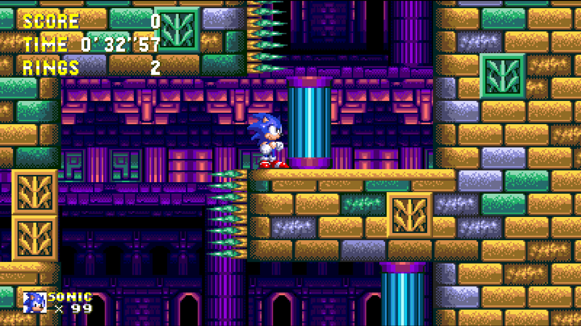 Zone Stylized Spikes Mod for Sonic 3 A.I.R. | S3AIR Mods
