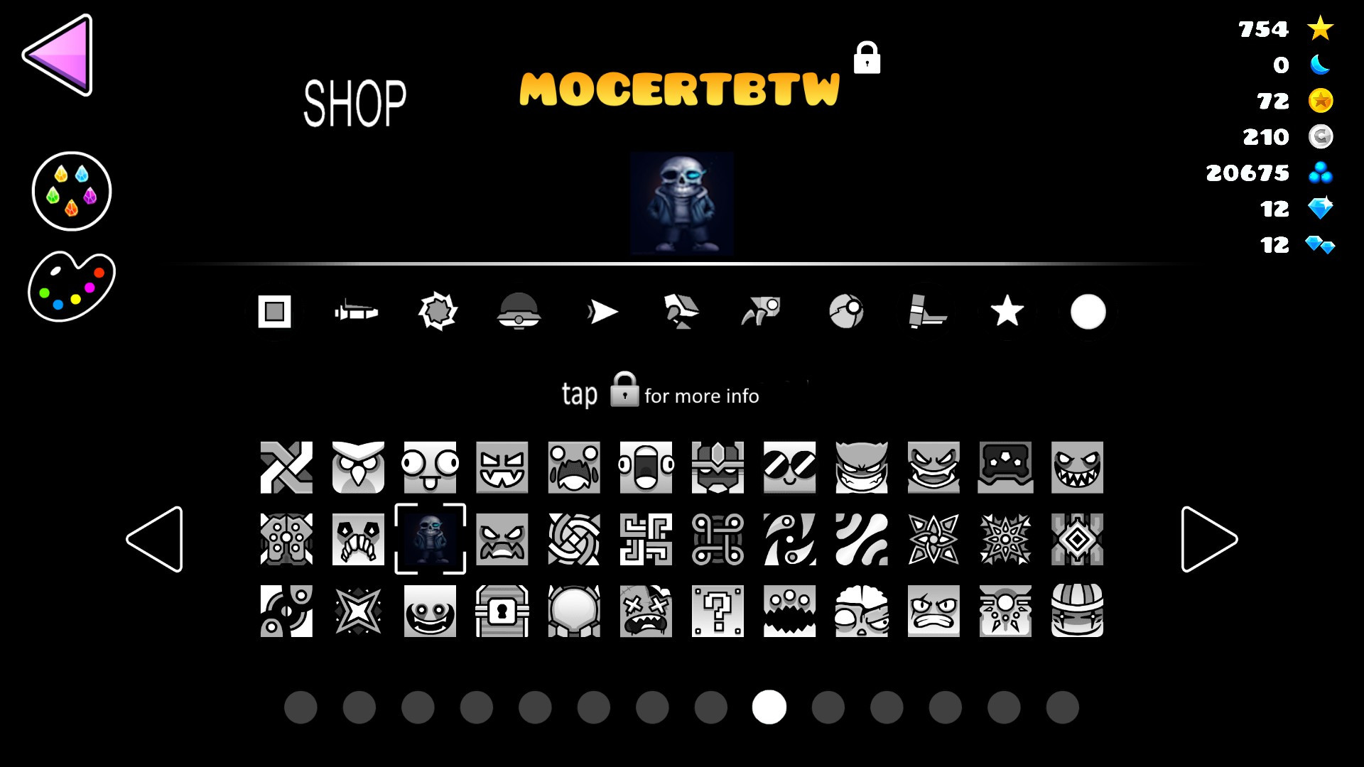 mocert pack 1.2 Mod for Geometry Dash | GD Mods