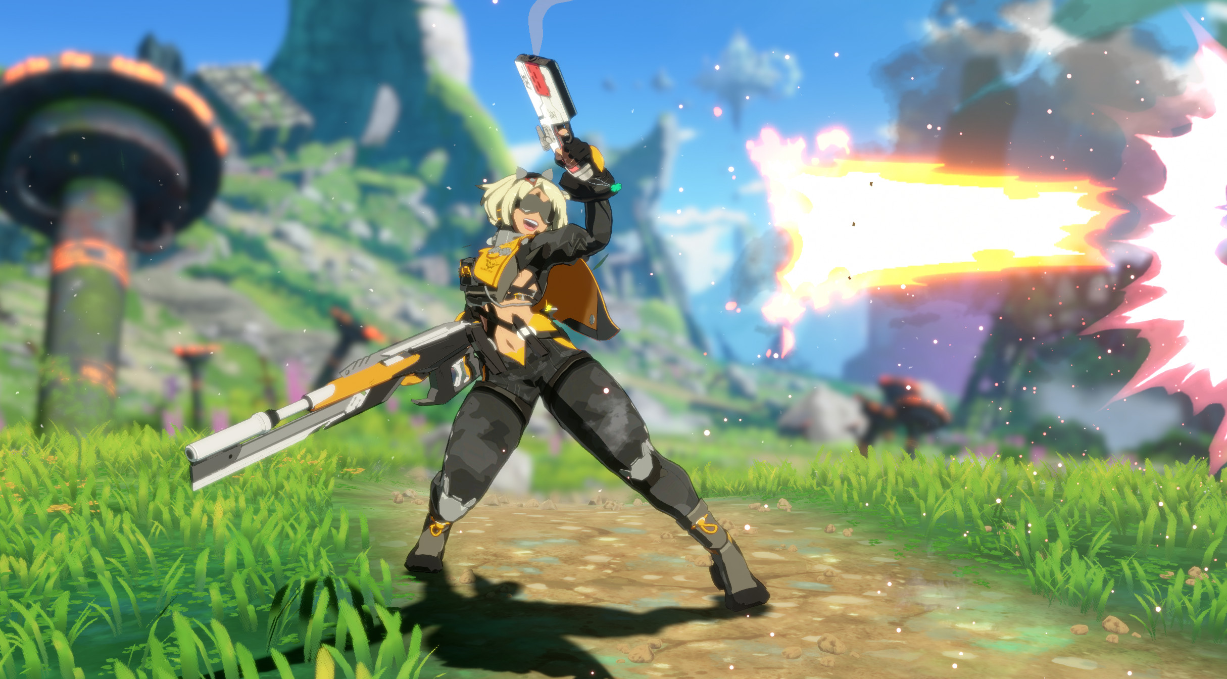 Elphelt as Trigger ZZZ Mod for GUILTY GEAR -STRIVE- | GGST Mods