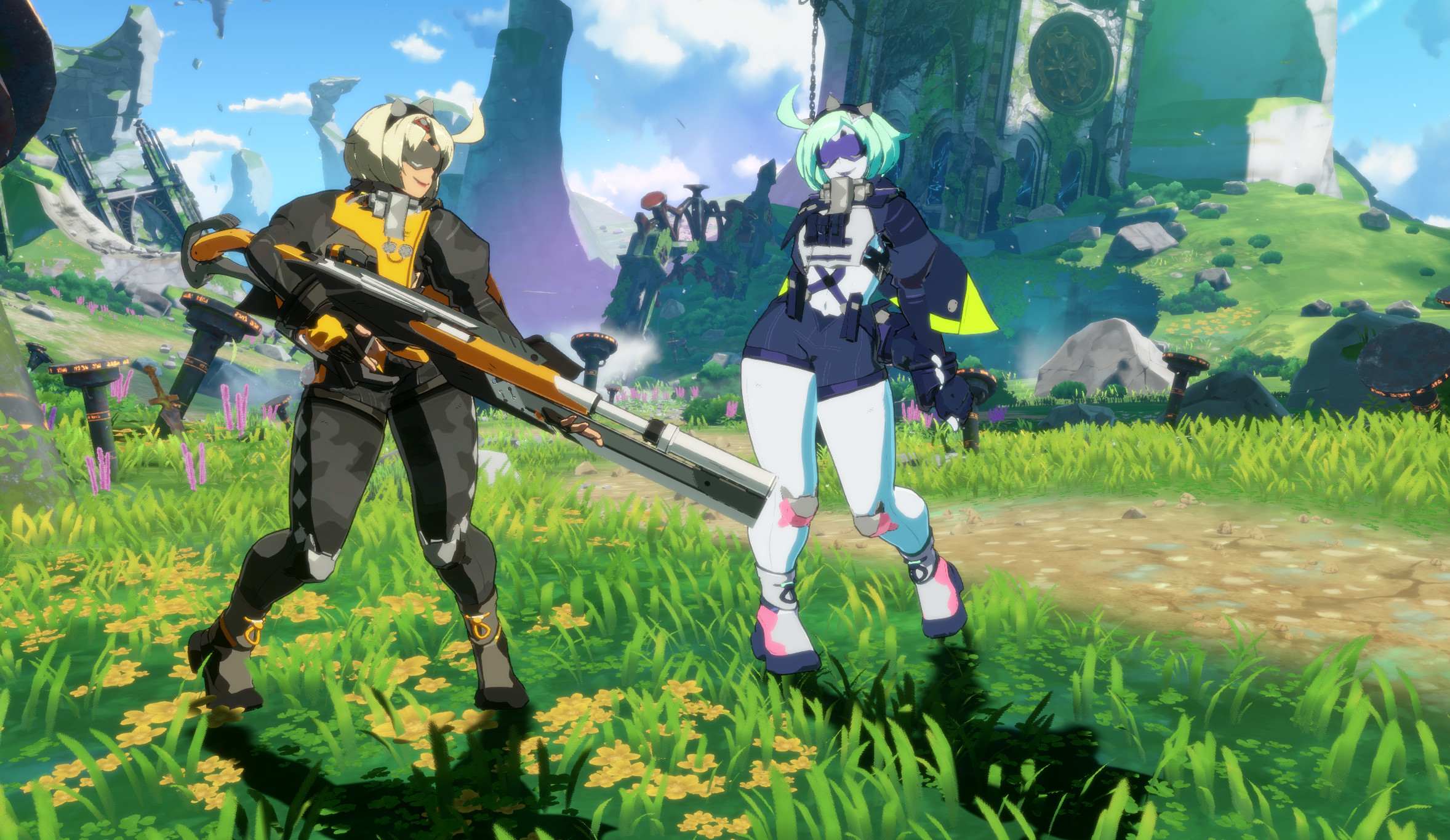 Elphelt as Trigger ZZZ Mod for GUILTY GEAR -STRIVE- | GGST Mods