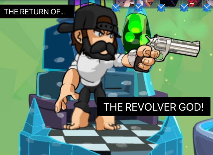 MoistCr1TiKaL (GOES OVER RICK GRIMES) Mod for Brawlhalla | BHalla Mods