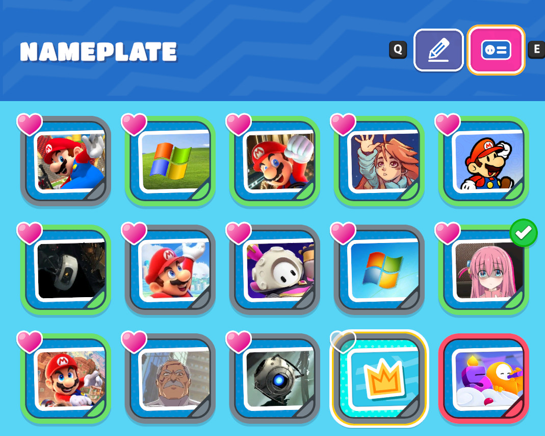 Fall Guys - Charlotte's Nameplate Pack Mod for Fall Guys: Ultimate ...