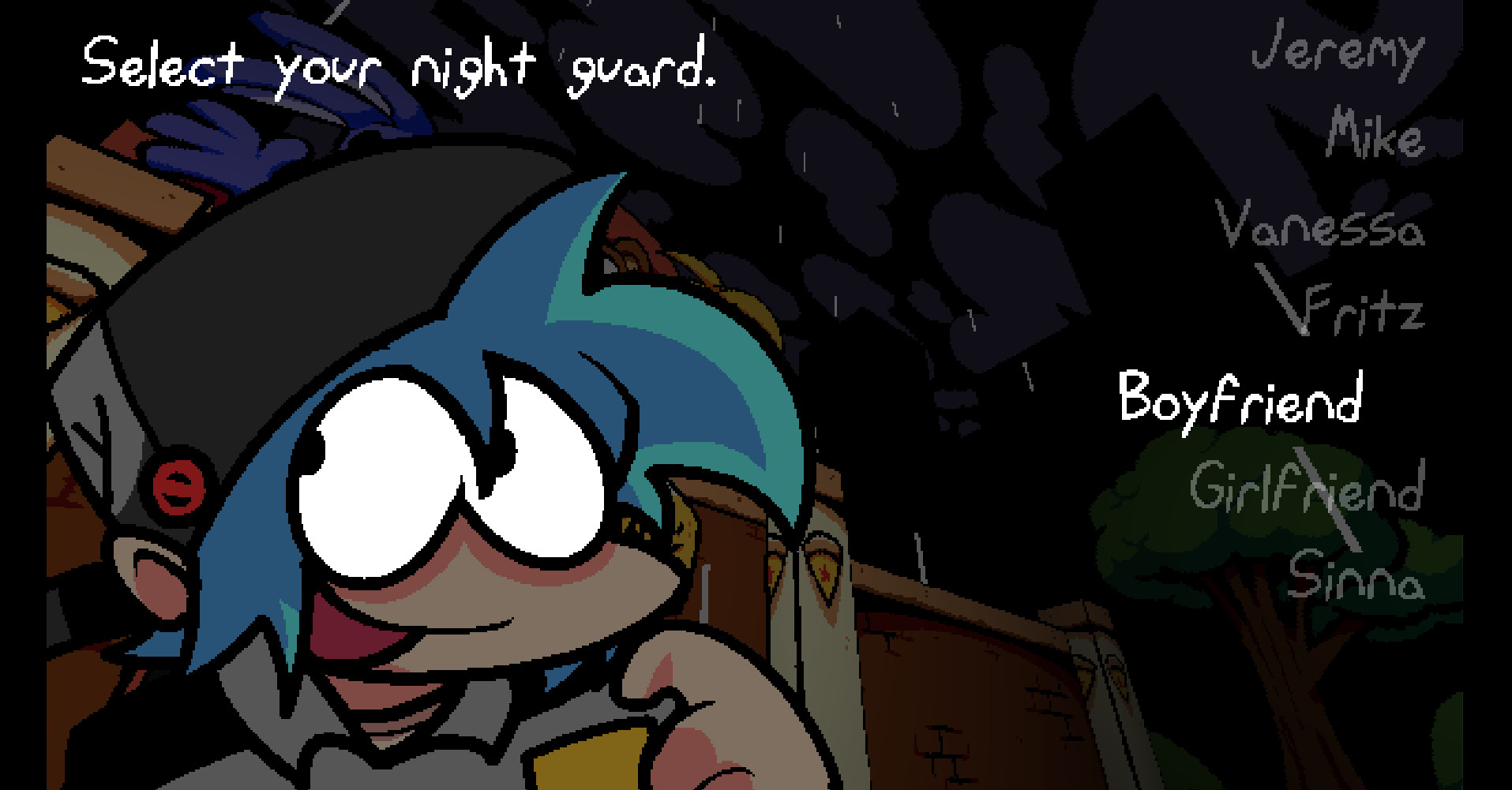 Playable The Boyfriend (Custom Guard) Mod for Five Nights at Frickbear ...