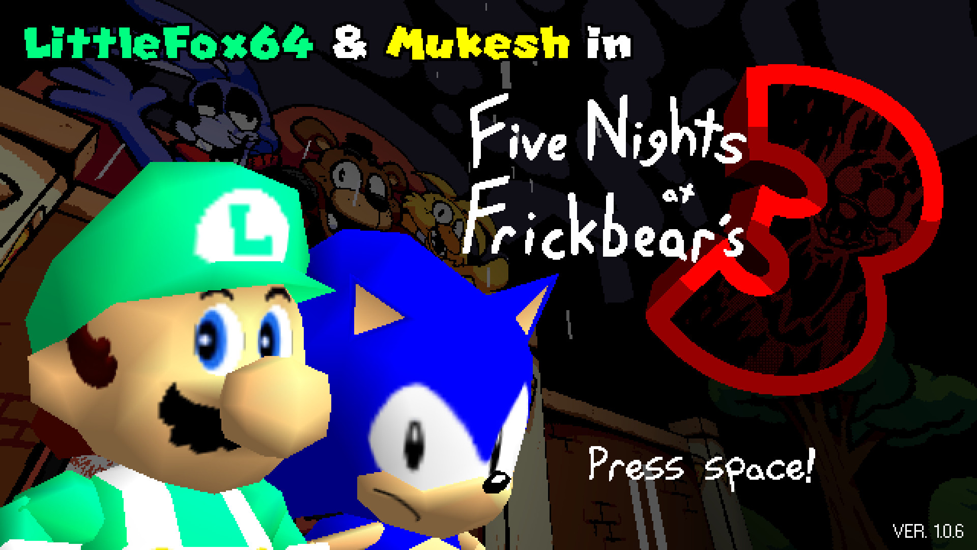 LittleFox64 and Mukesh in FB3 Mod for Five Nights at Frickbear's 3 ...