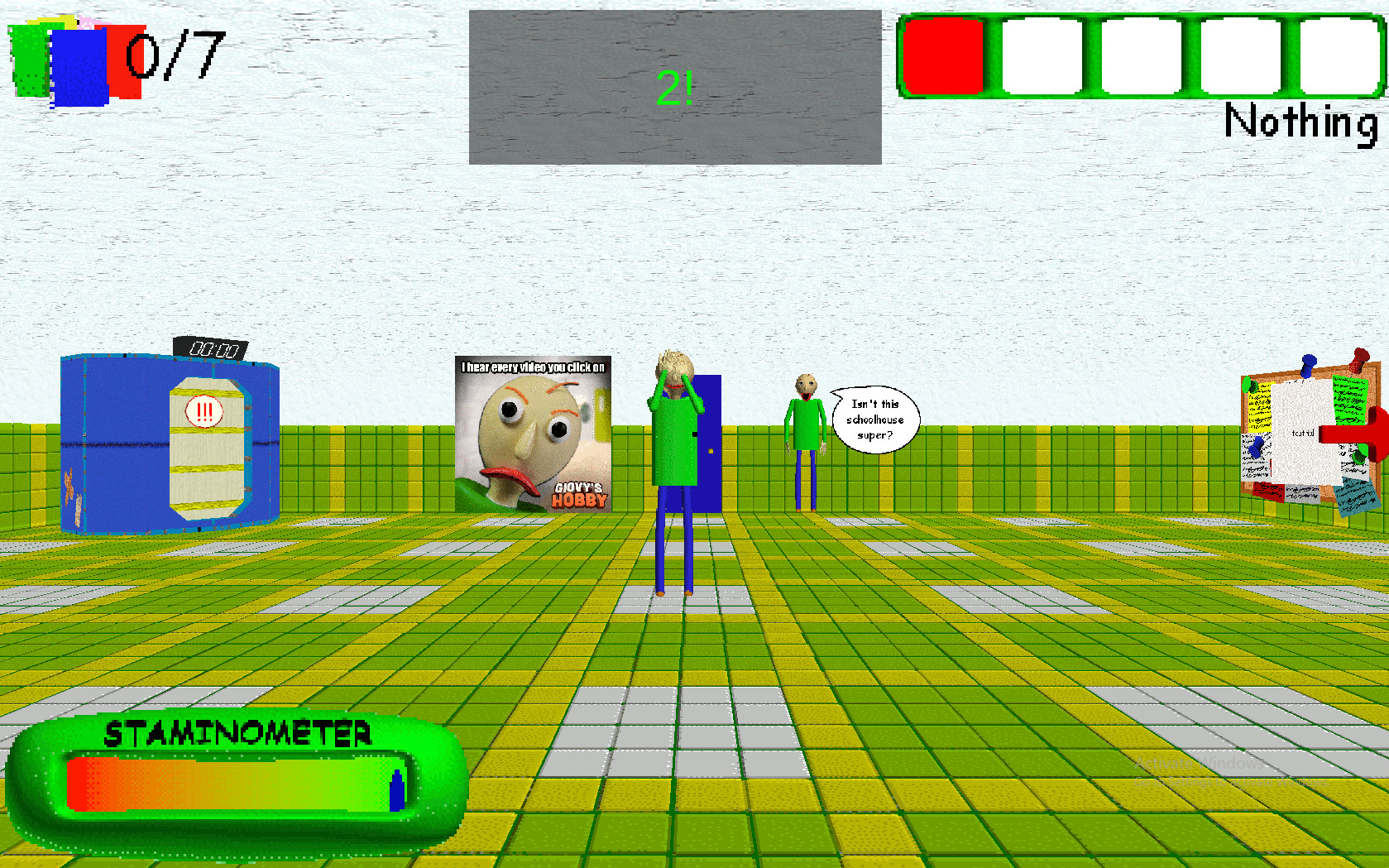 [SENSITIVE CONTENT] my frist map in mod level editor Mod for Baldi's ...