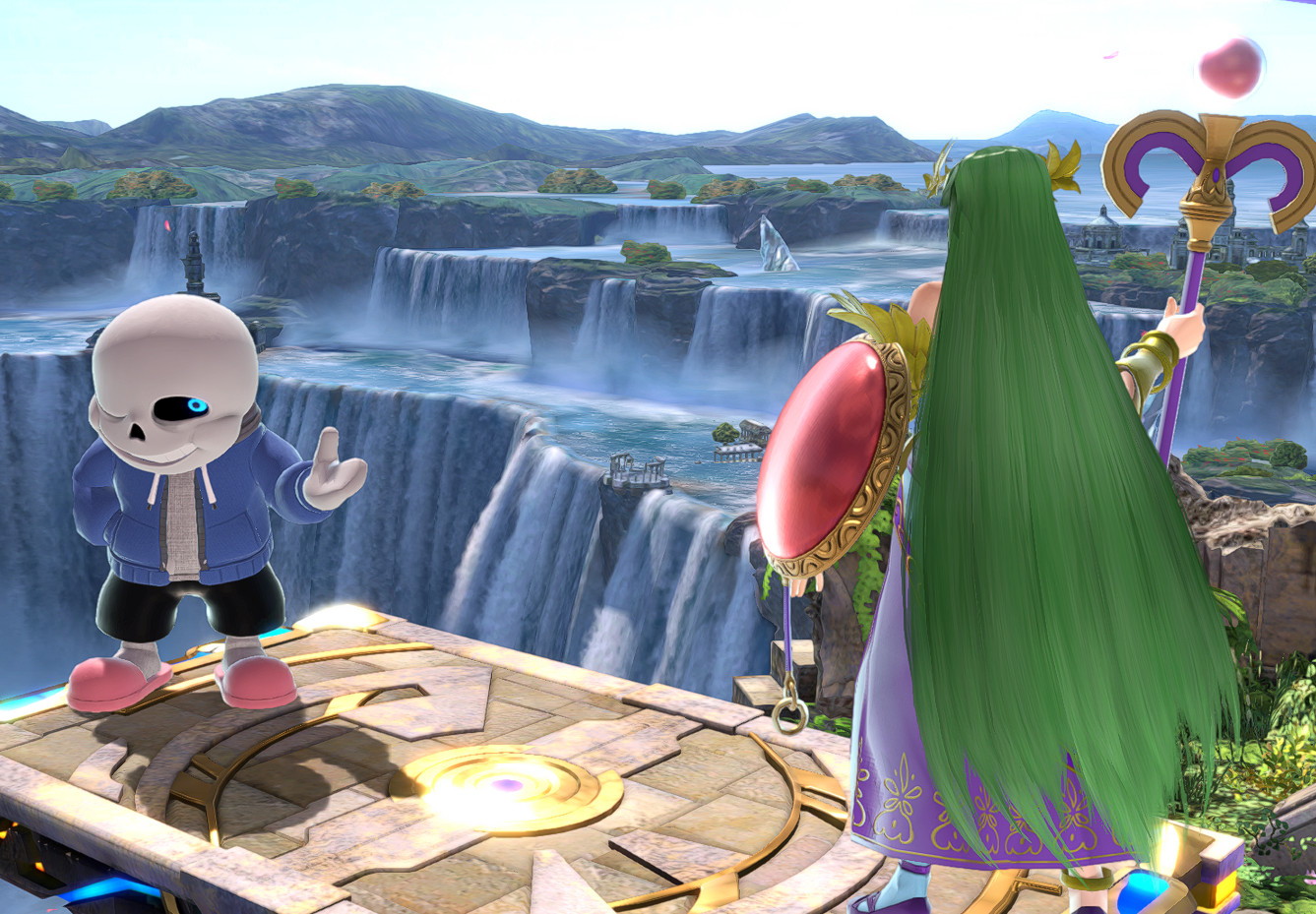 Sans. But with mittens! Mod for Super Smash Bros. Ultimate | SSBU Mods