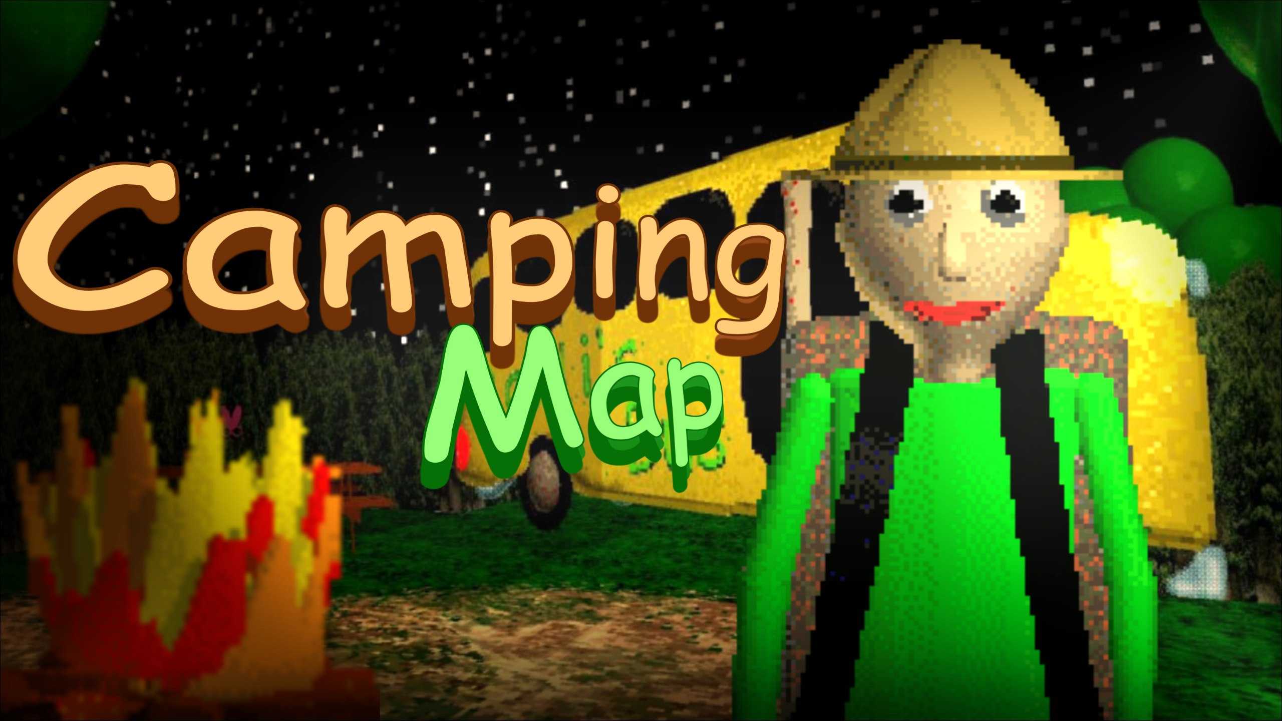(0.14.X) Field Trip: Camping Mod for Baldi's Basics | Baldi Mods