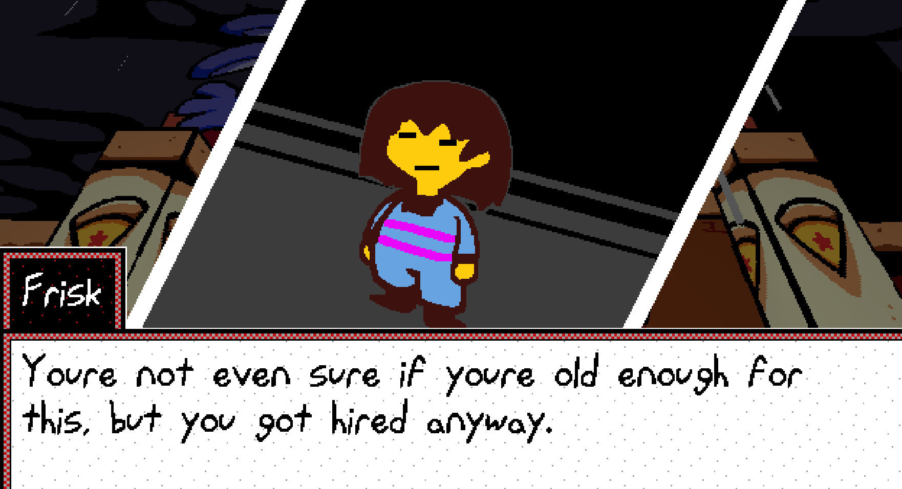 Frisk undertale in Frickbears3?!?!? Mod for Five Nights at Frickbear's ...